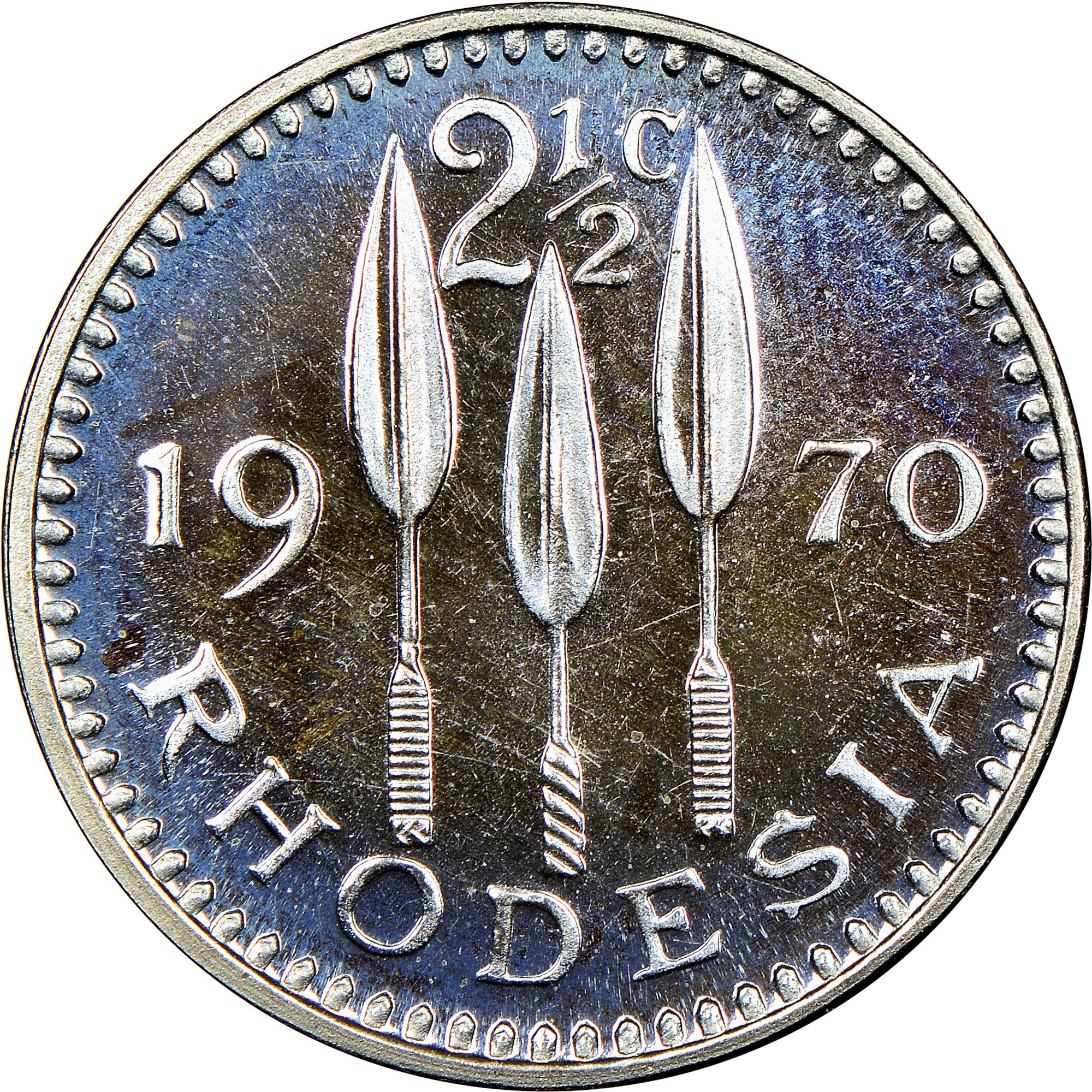 Rhodesia 2-1/2 Cents KM 11 Prices & Values | NGC