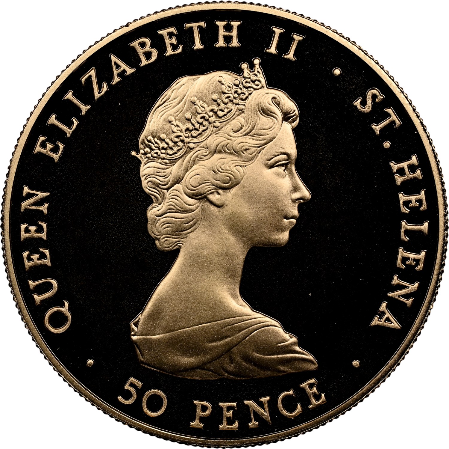 Saint Helena 50 Pence KM 12b Prices & Values | NGC