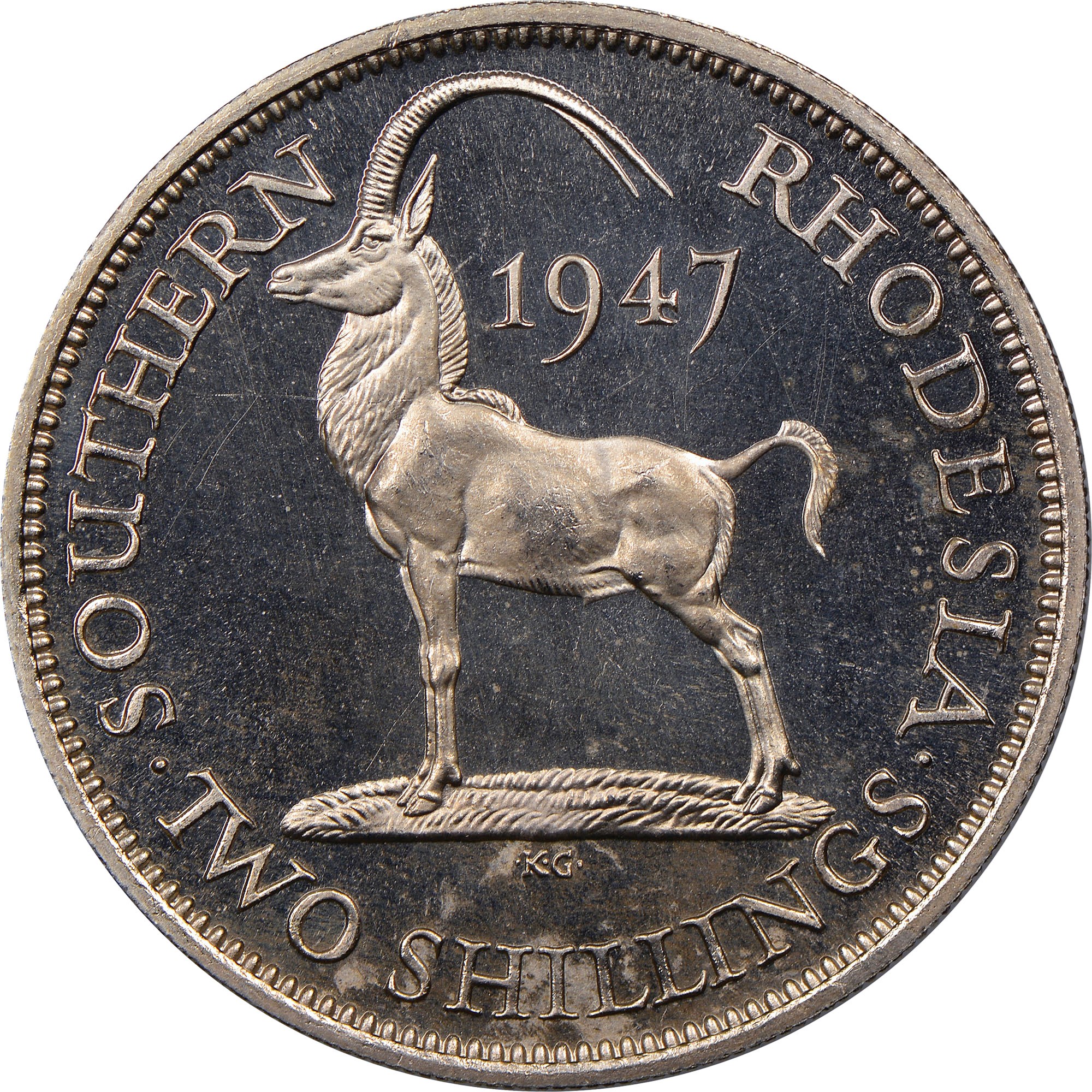 Southern Rhodesia 2 Shillings KM 19b Prices & Values | NGC