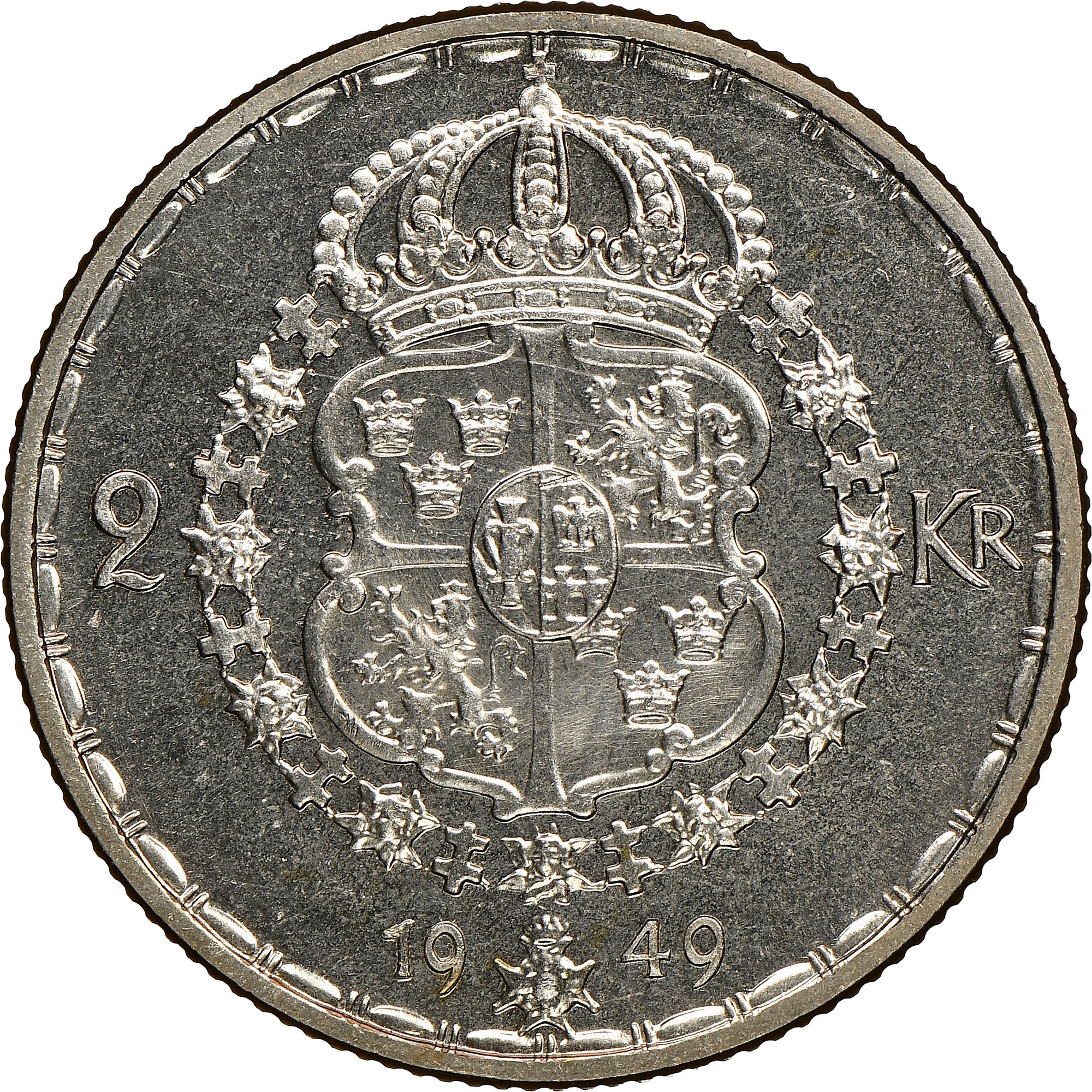 Sweden 2 Kronor KM 815 Prices & Values | NGC