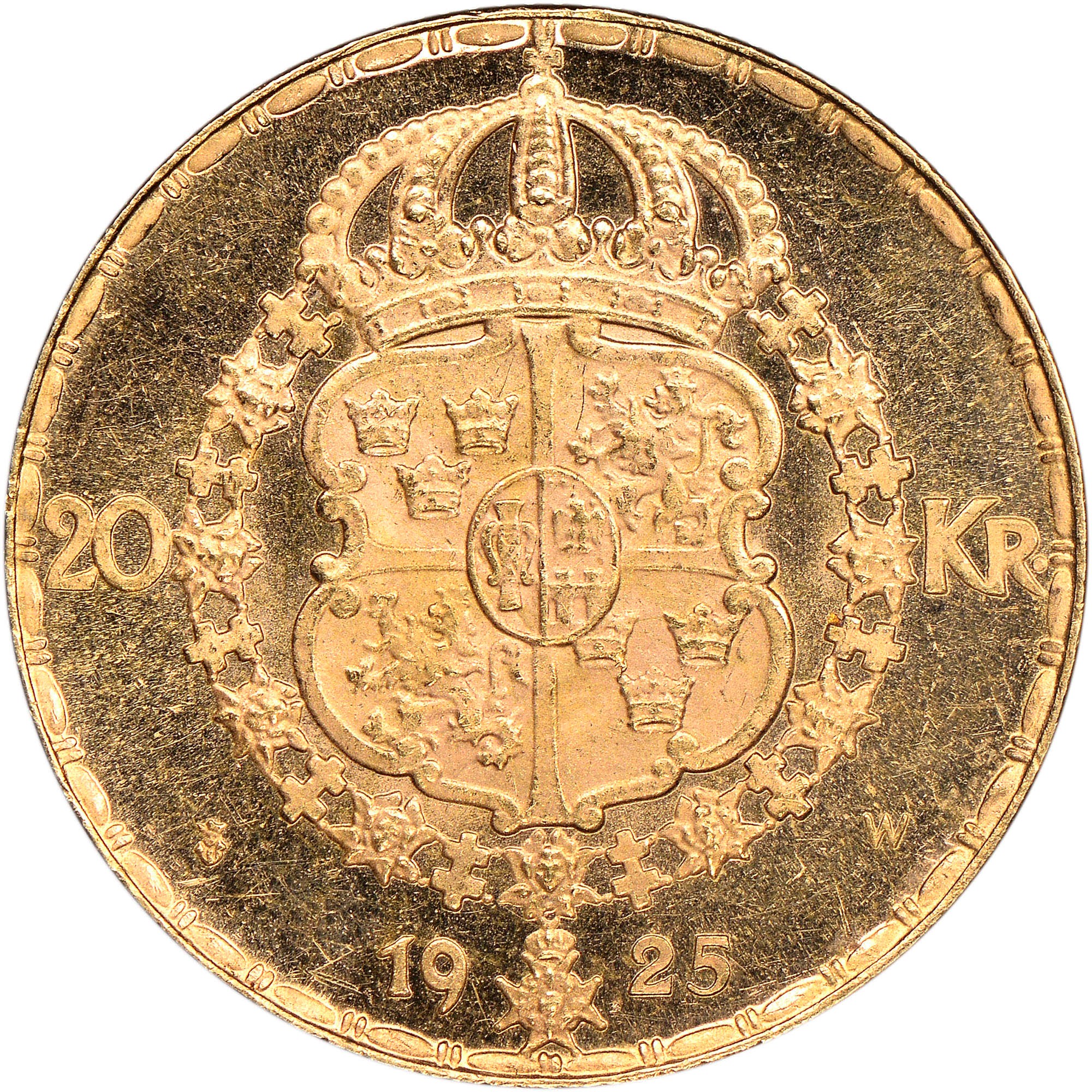 Sweden 20 Kronor KM 800 Prices & Values | NGC