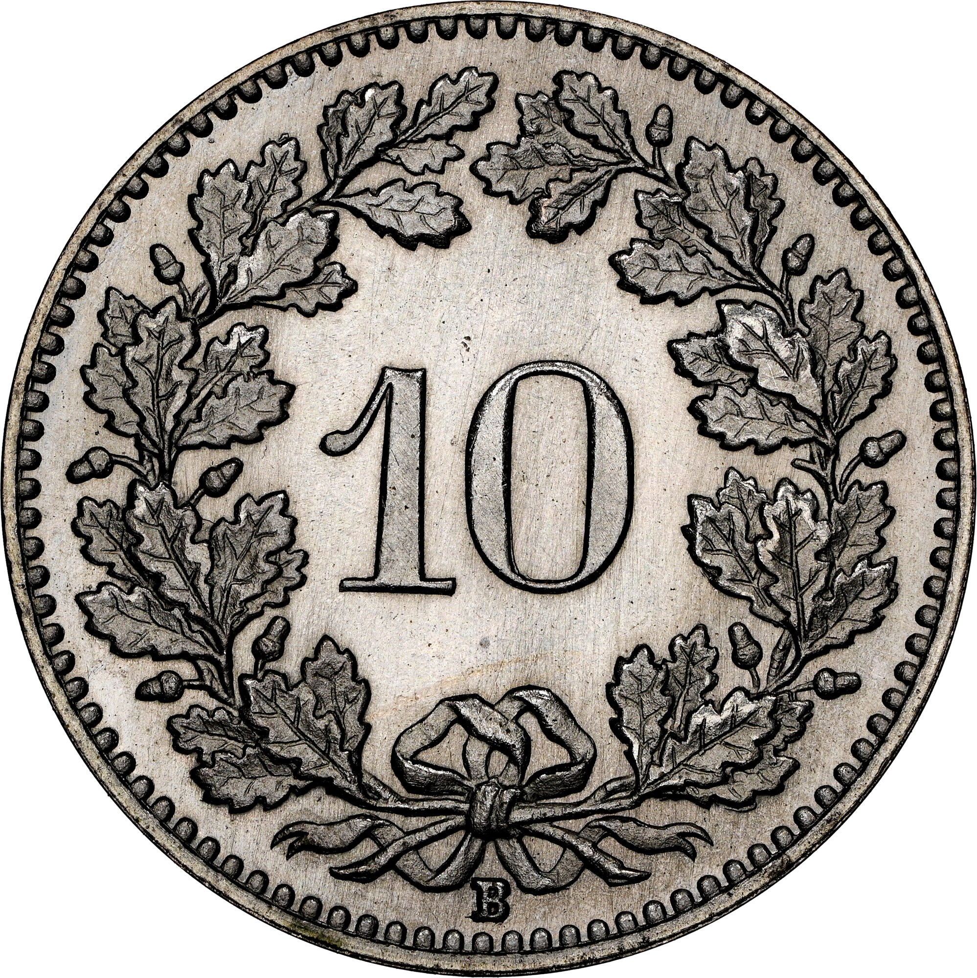 Switzerland 10 Rappen KM 27 Prices & Values | NGC