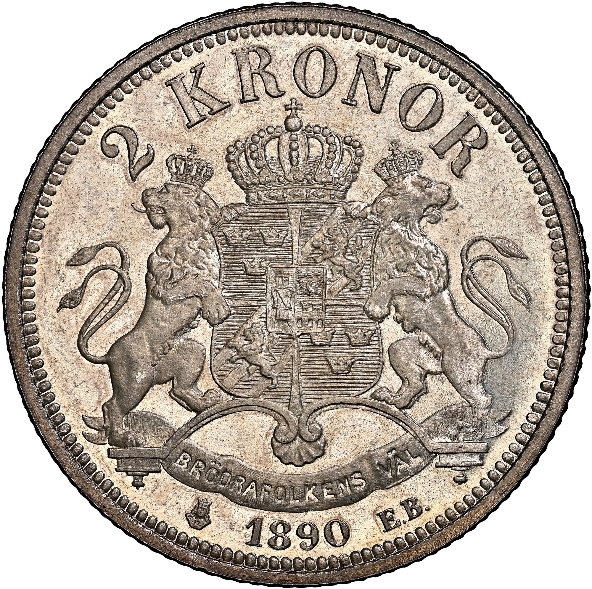 Sweden 2 Kronor KM 761 Prices & Values | NGC