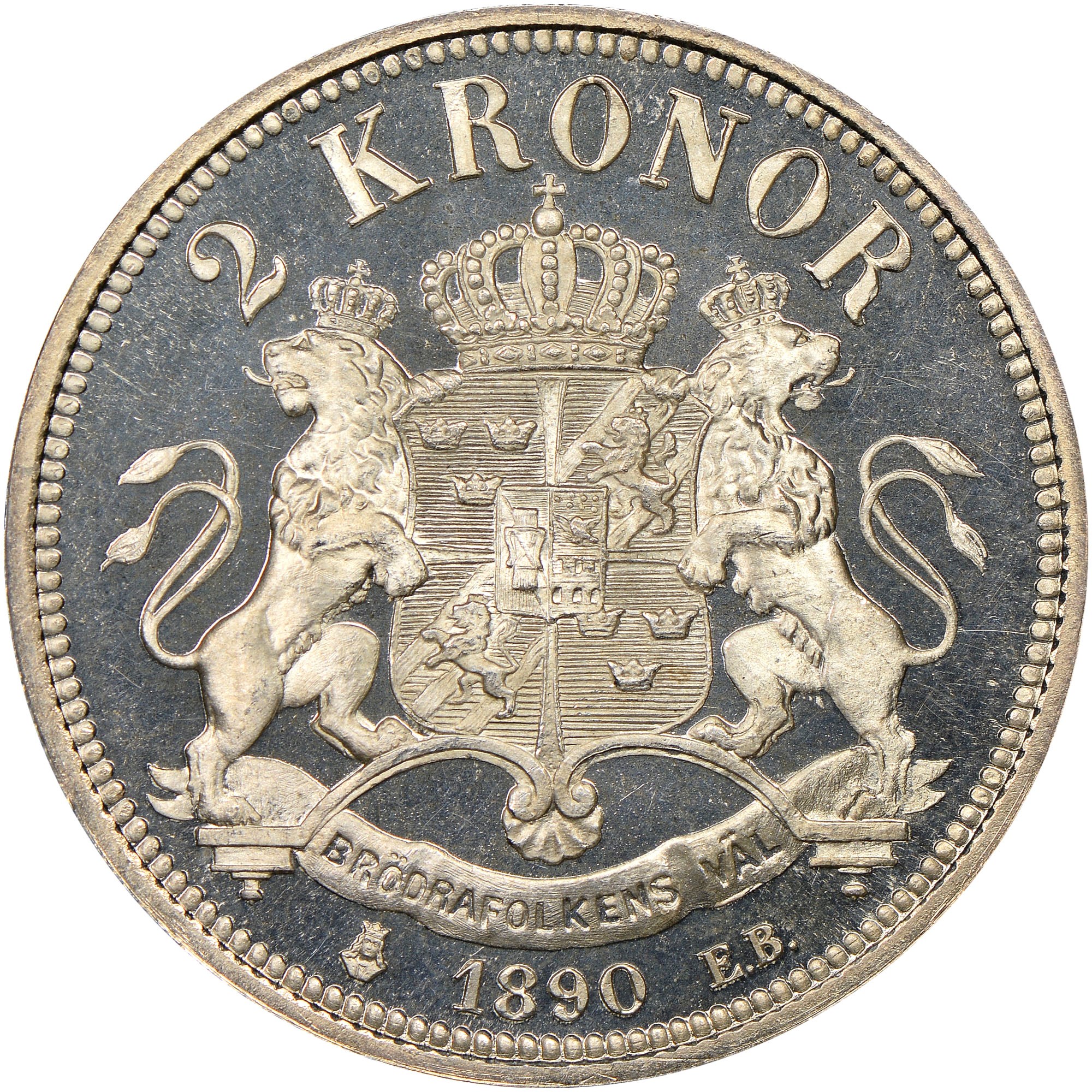 Sweden 2 Kronor KM 761 Prices & Values | NGC