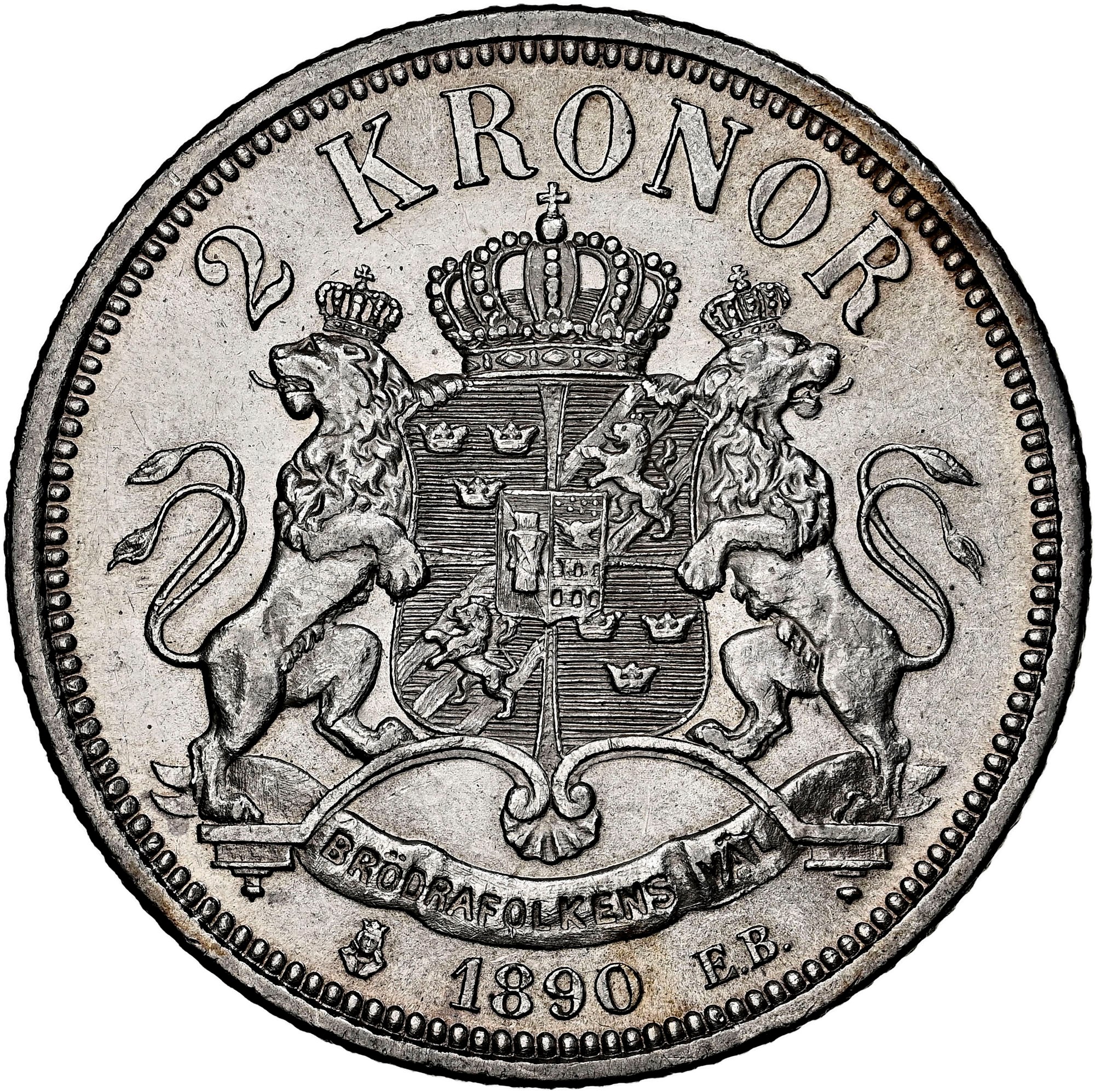 Sweden 2 Kronor KM 761 Prices & Values | NGC