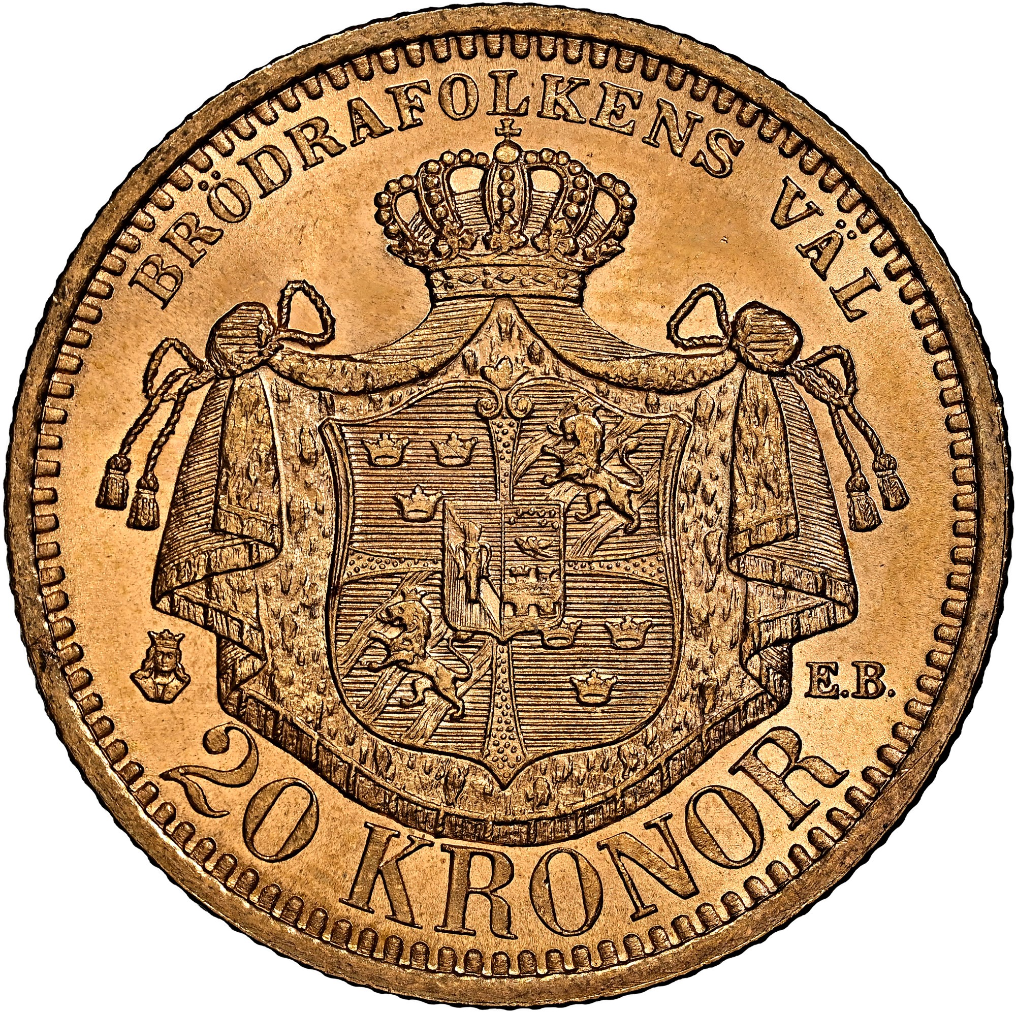 Sweden 20 Kronor KM 765 Prices & Values | NGC