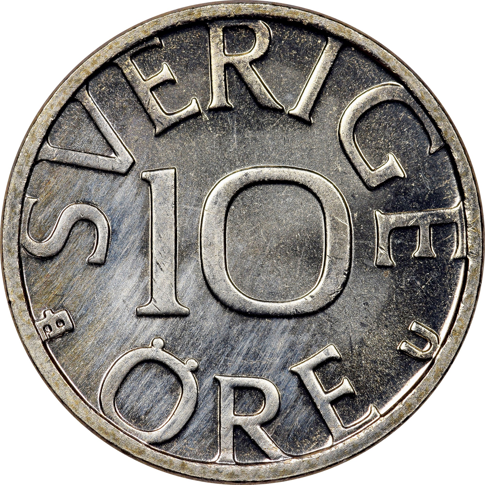 Sweden 10 Öre KM 850 Prices & Values | NGC