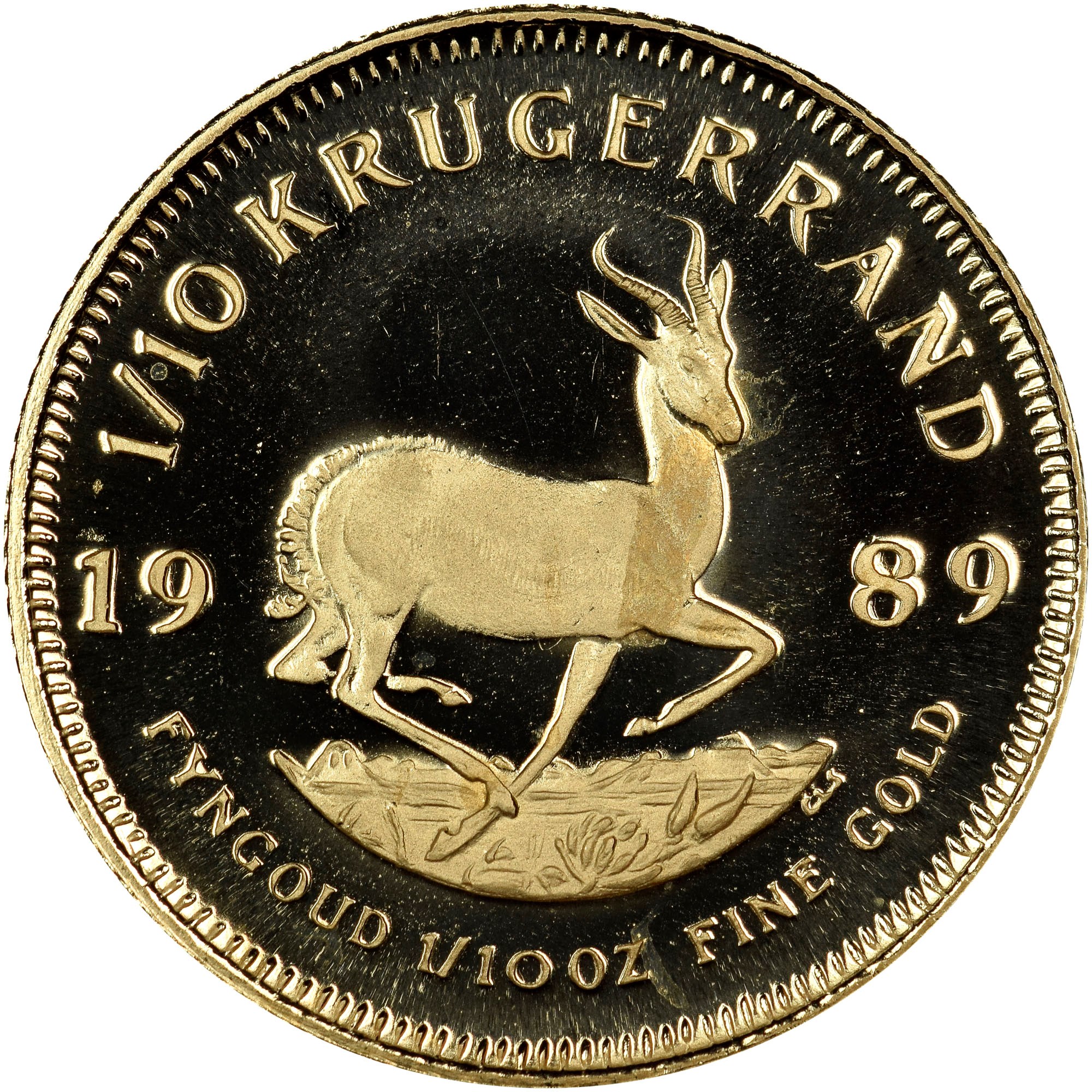 South Africa 1/10 Krugerrand KM 105 Prices & Values | NGC