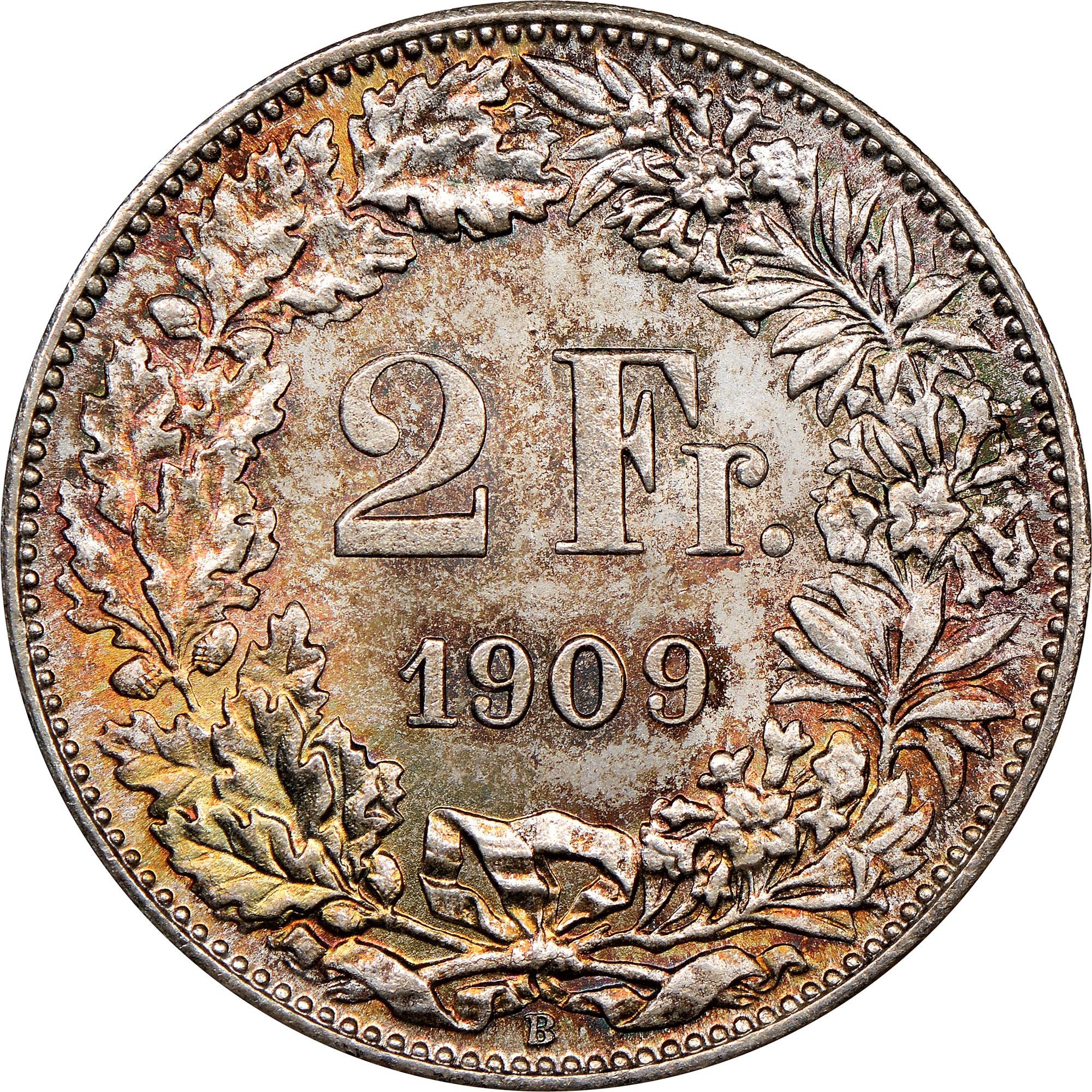 Switzerland 2 Francs KM 21 Prices & Values | NGC