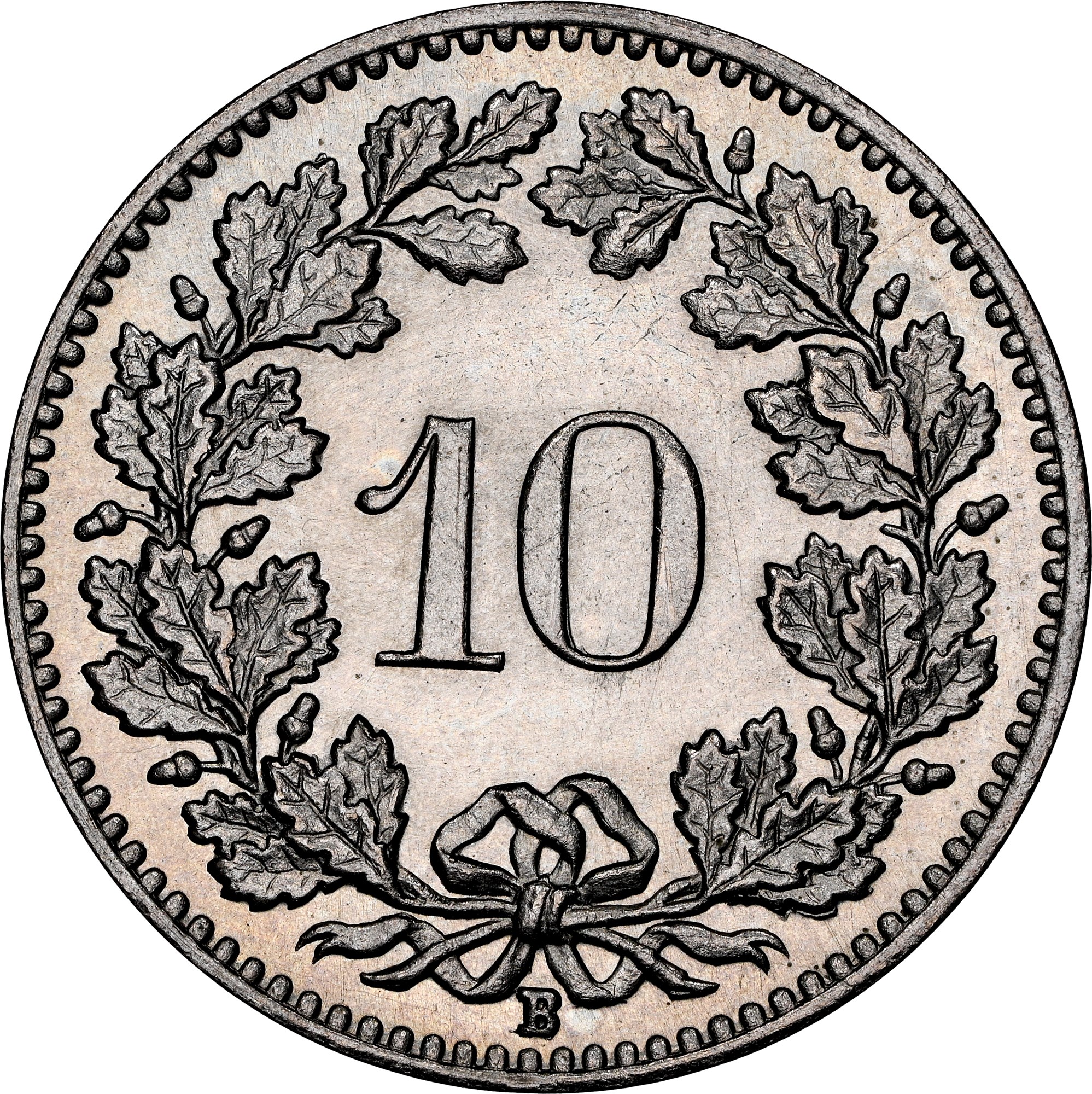 Switzerland 10 Rappen KM 27 Prices & Values | NGC