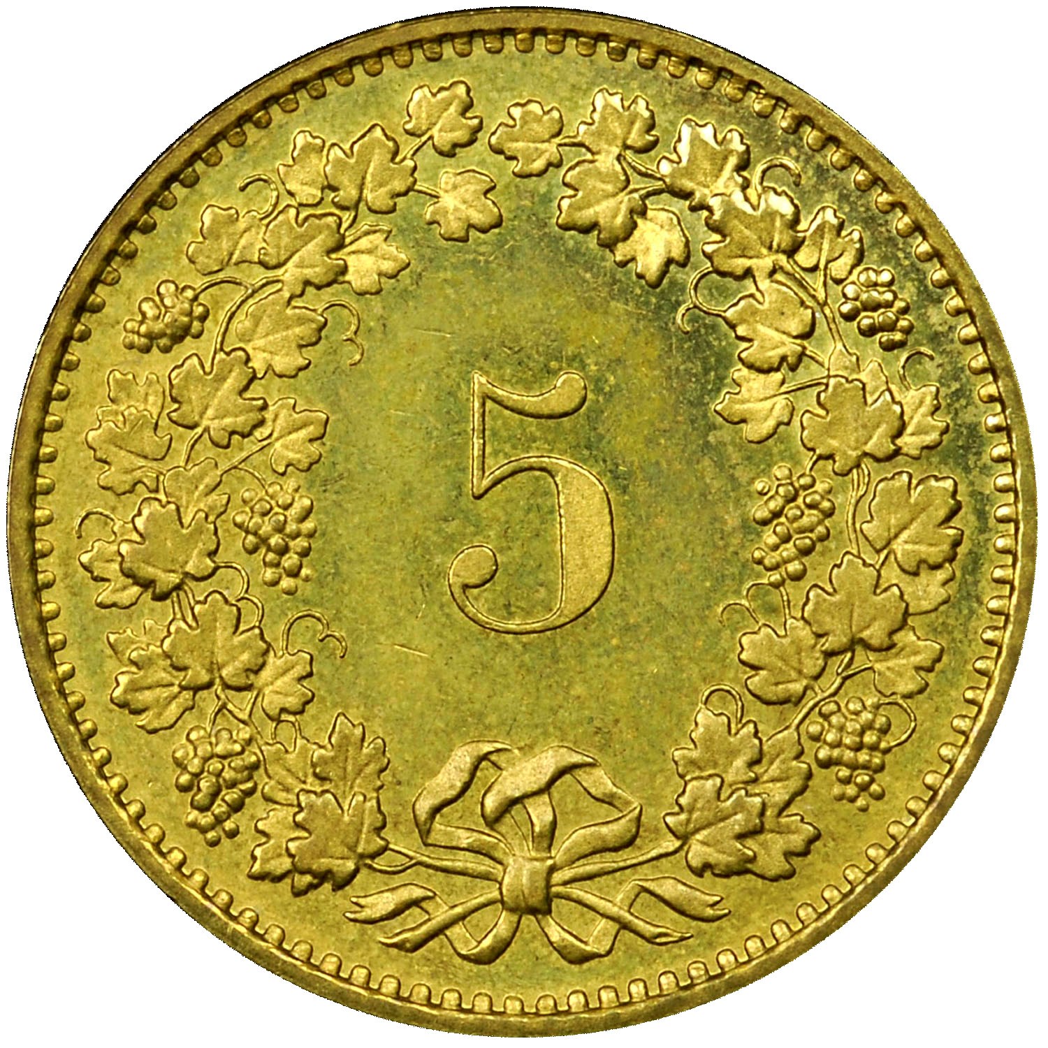 Switzerland 5 Rappen KM 26c Prices & Values | NGC