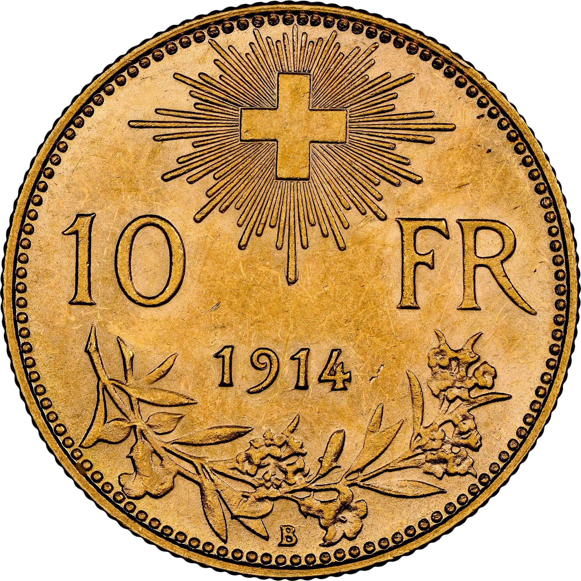 Switzerland 10 Francs KM 36 Prices & Values | NGC