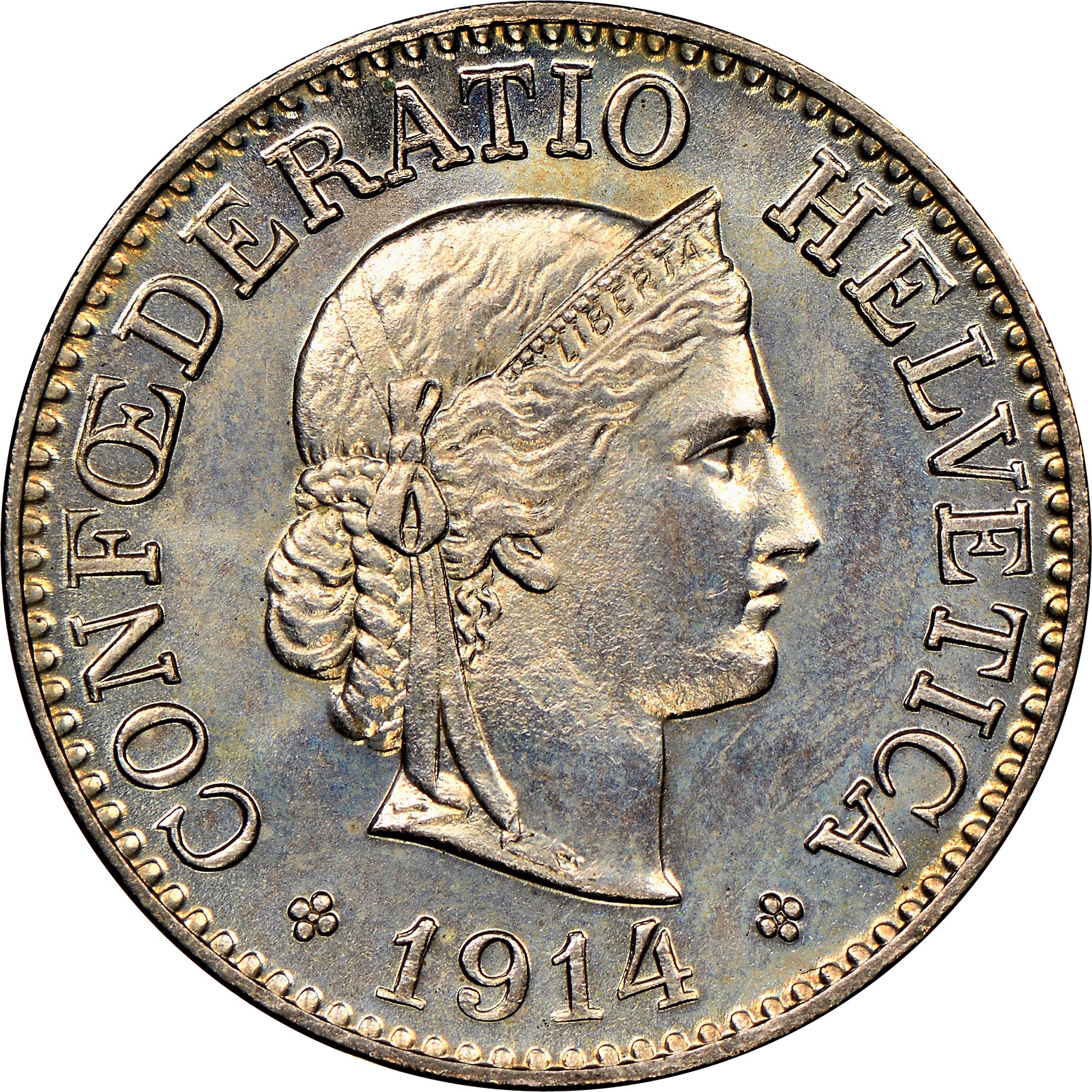 Switzerland 10 Rappen KM 27 Prices & Values | NGC