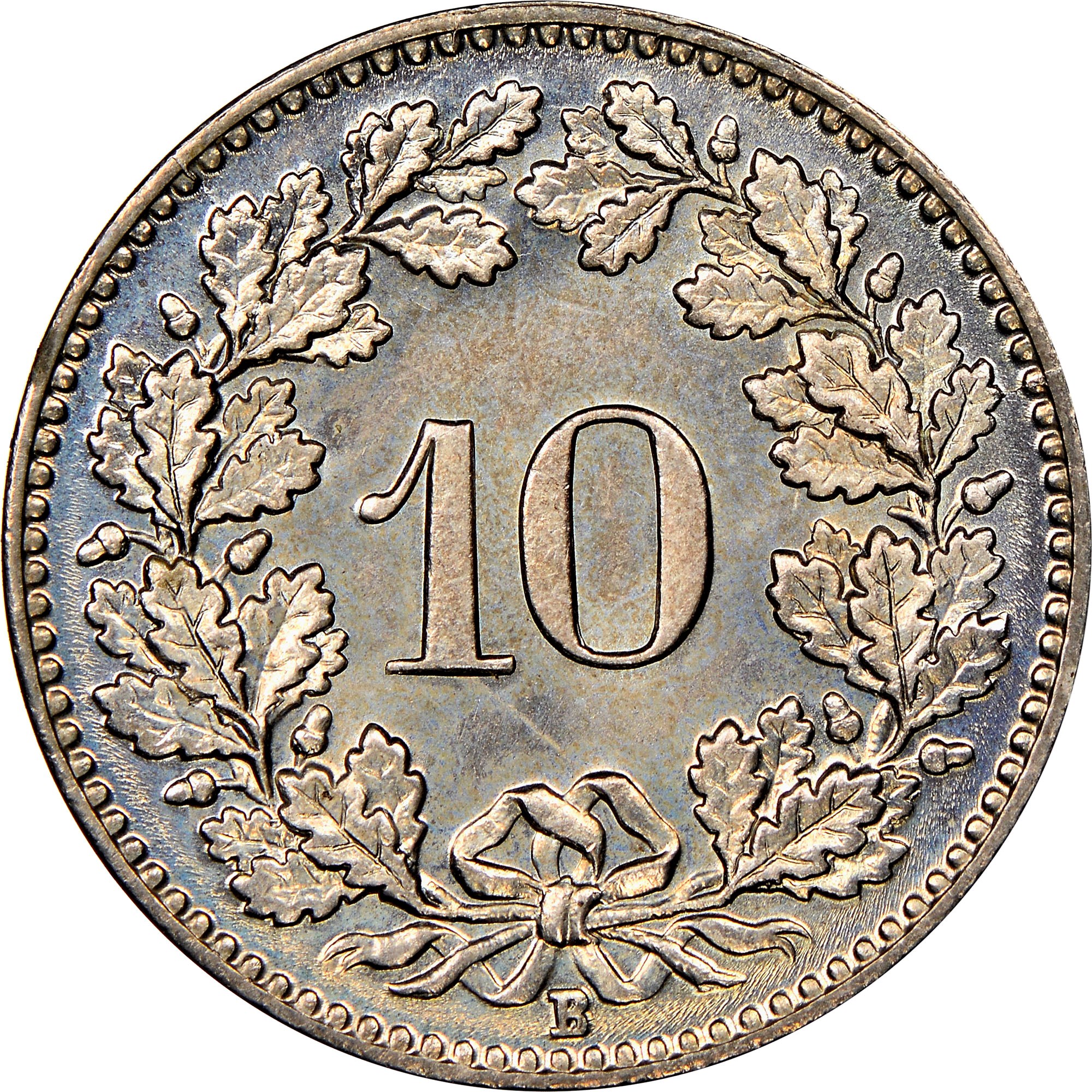 Switzerland 10 Rappen KM 27 Prices & Values | NGC