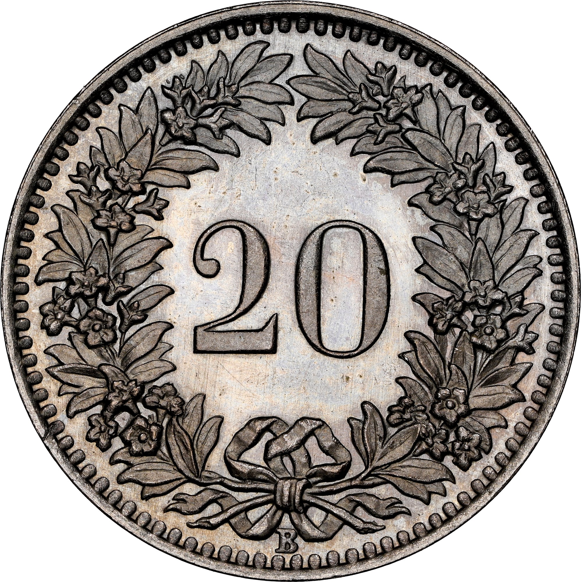 Switzerland 20 Rappen KM 29a Prices & Values | NGC