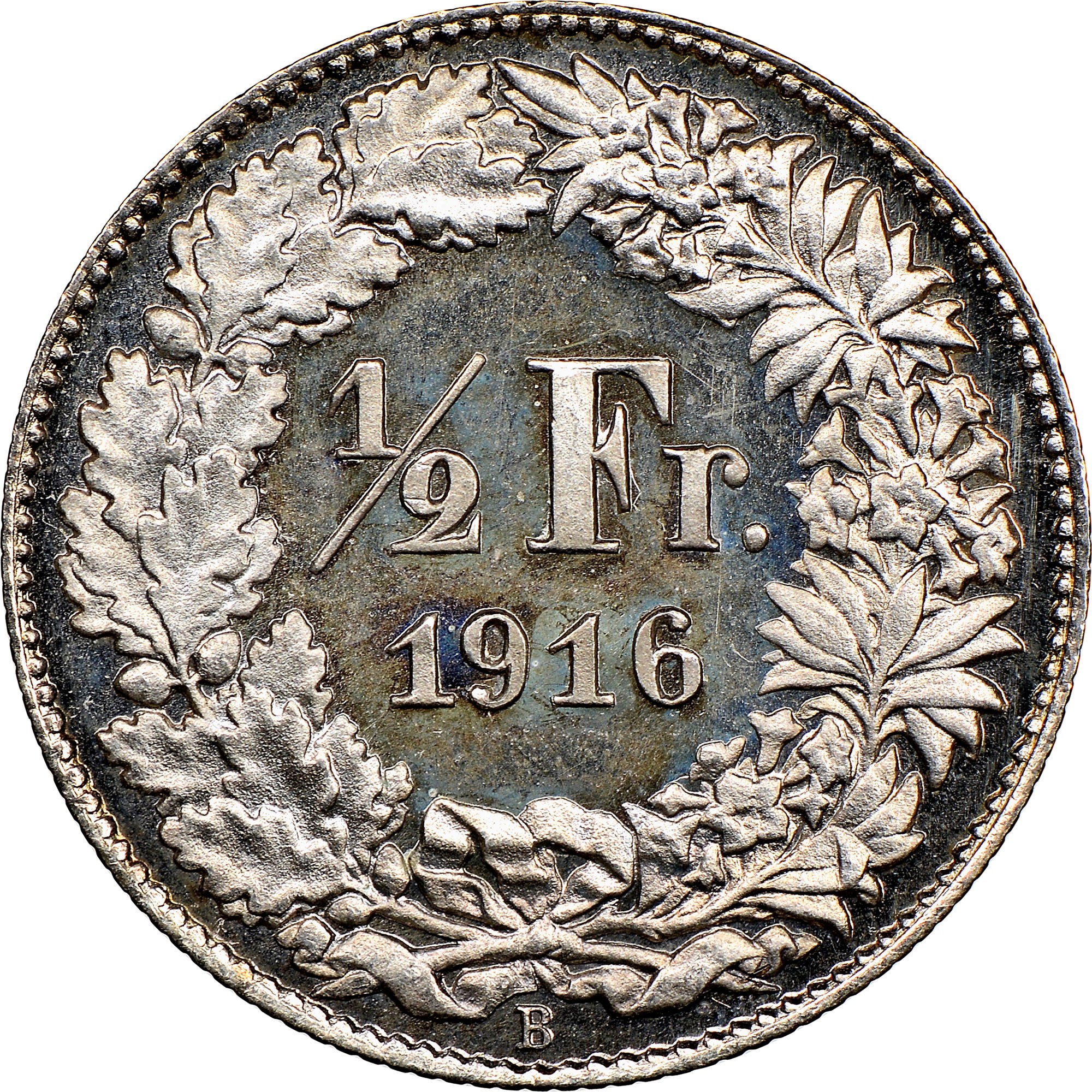 Switzerland 1/2 Franc KM 23 Prices & Values | NGC