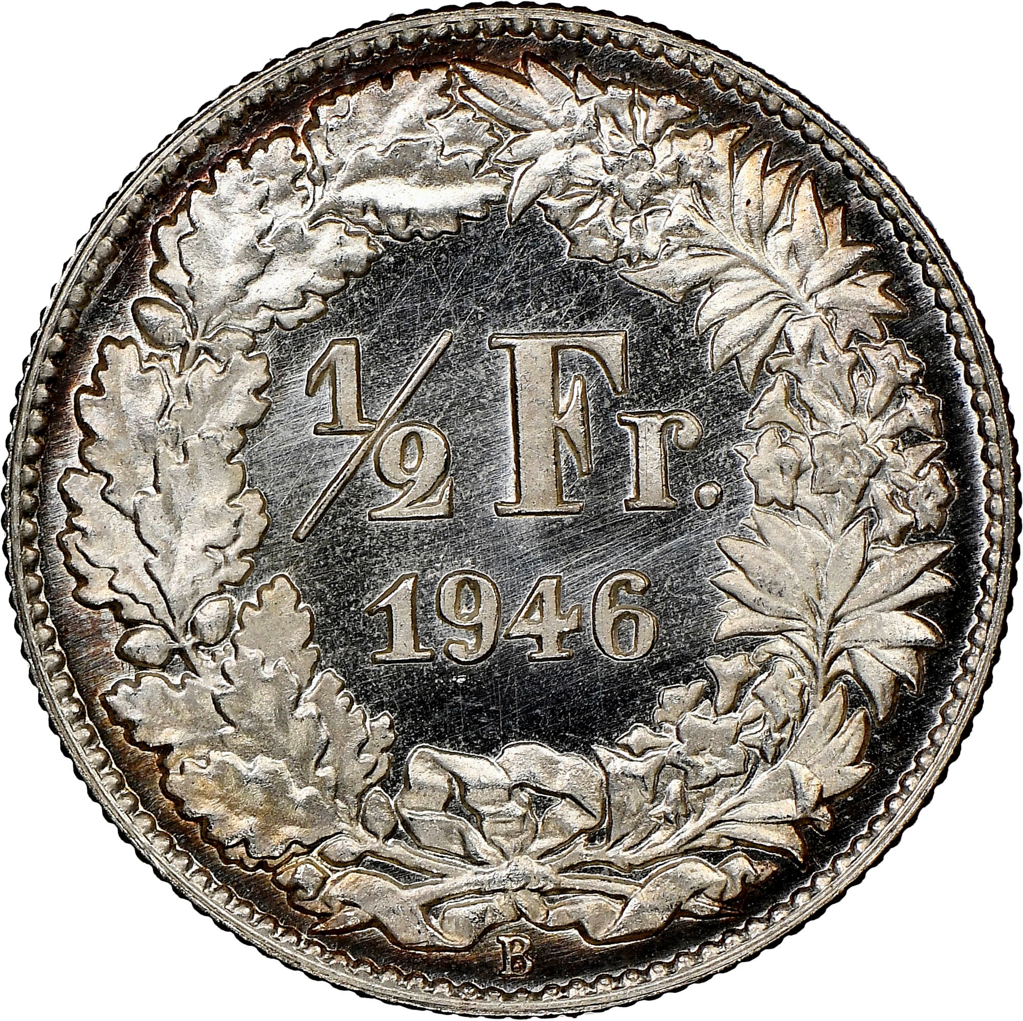 Switzerland 1/2 Franc KM 23 Prices & Values | NGC