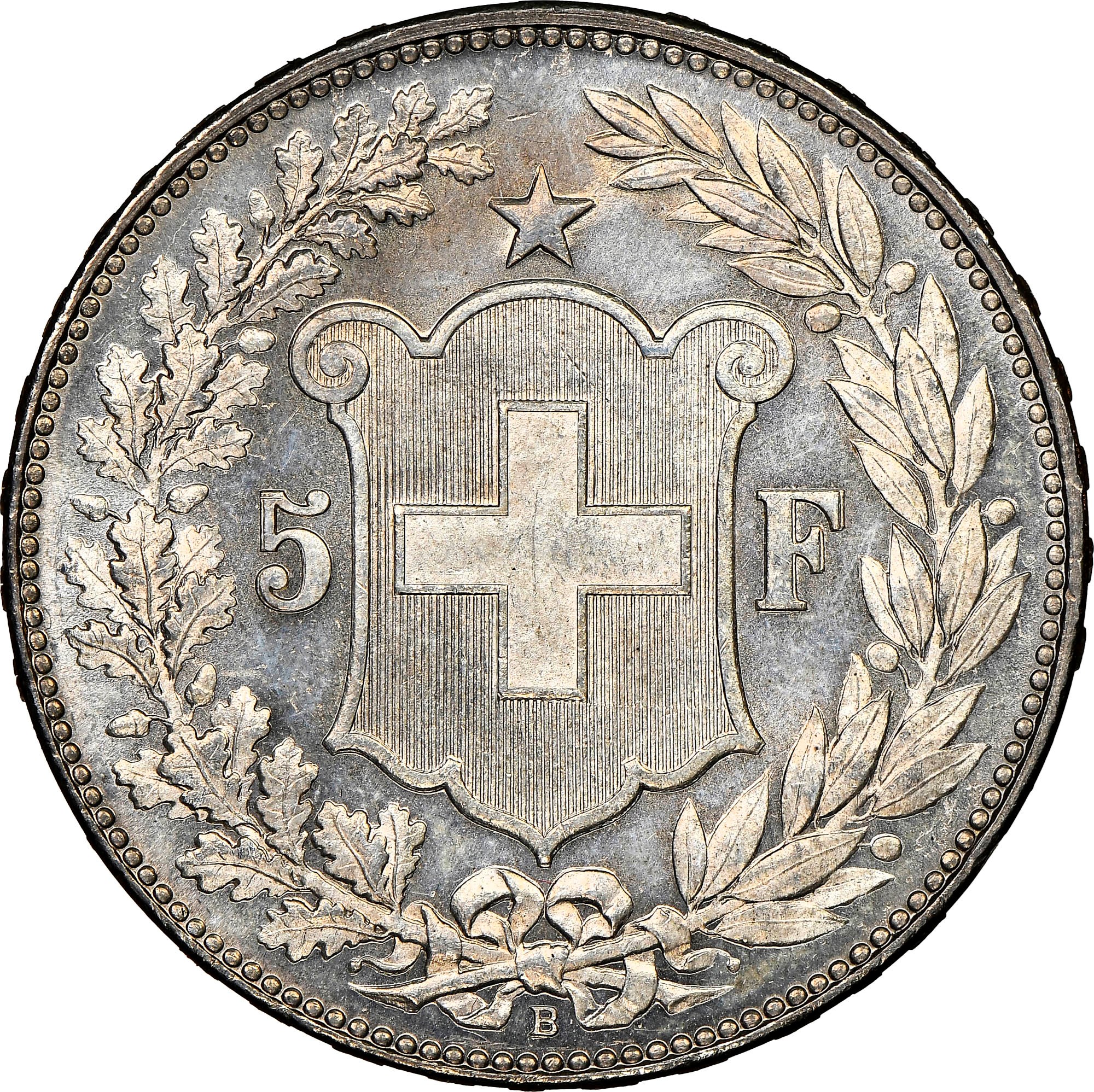 Switzerland 5 Francs KM 34 Prices & Values | NGC