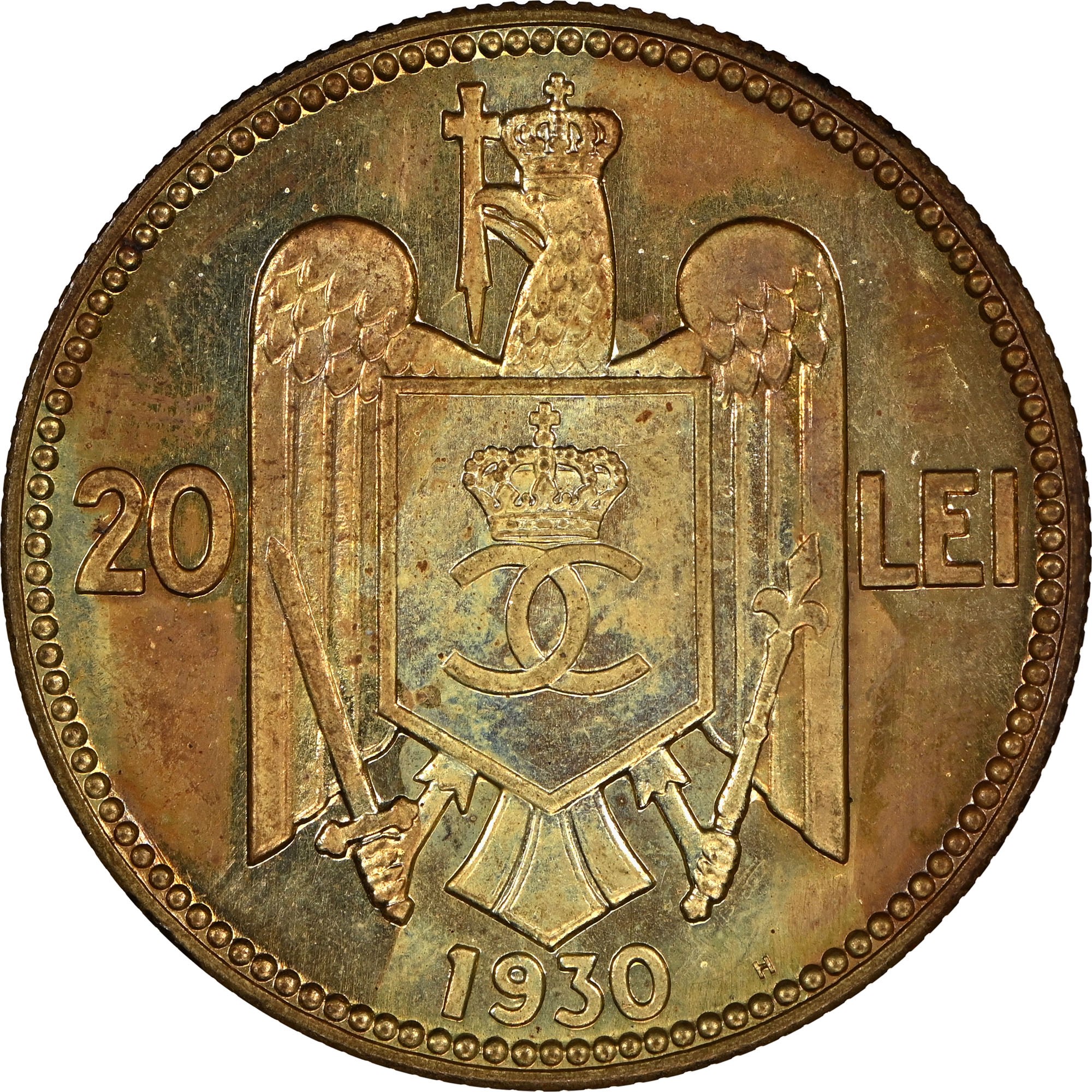 Romania 20 Lei KM 51 Prices & Values | NGC