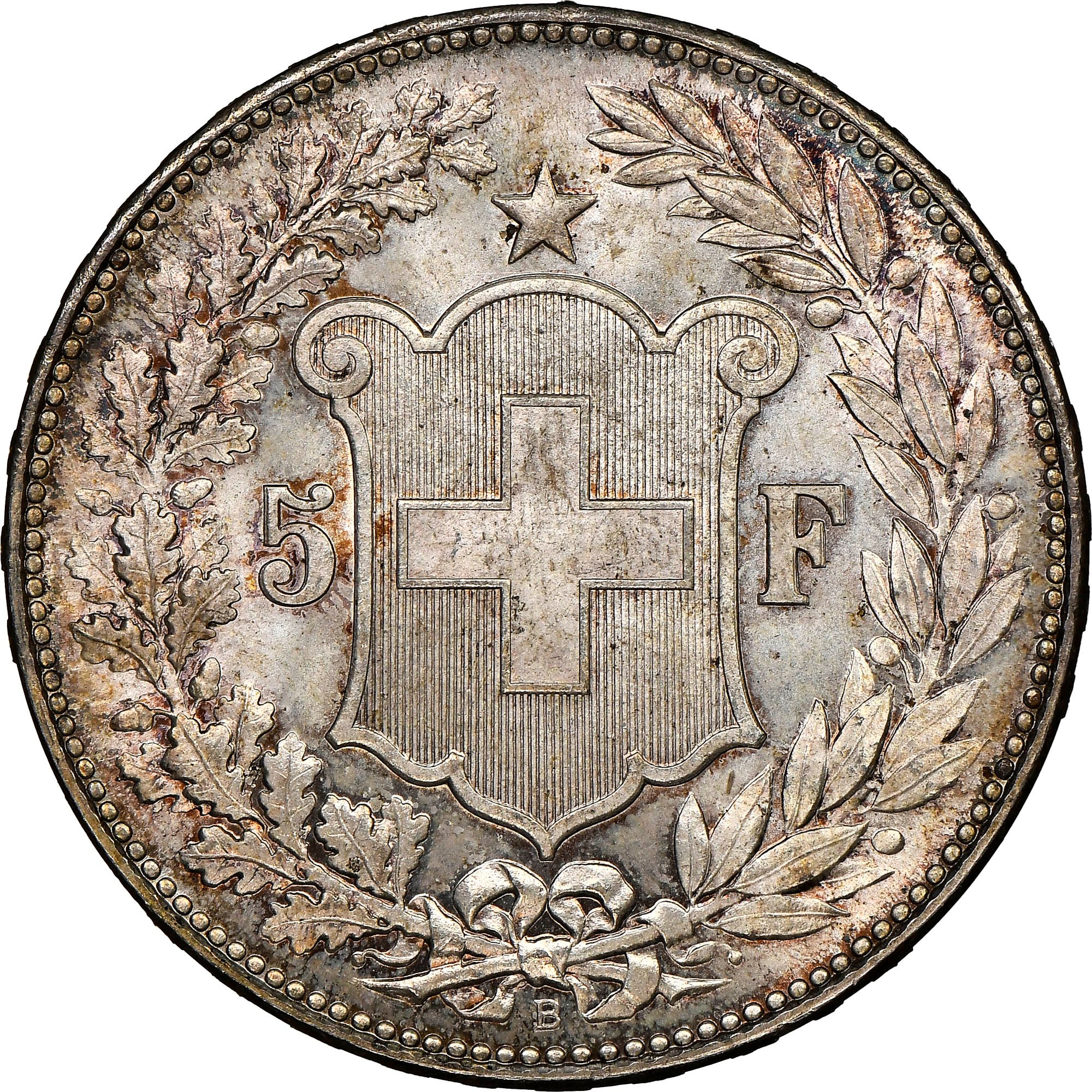 Switzerland 5 Francs KM 34 Prices & Values | NGC