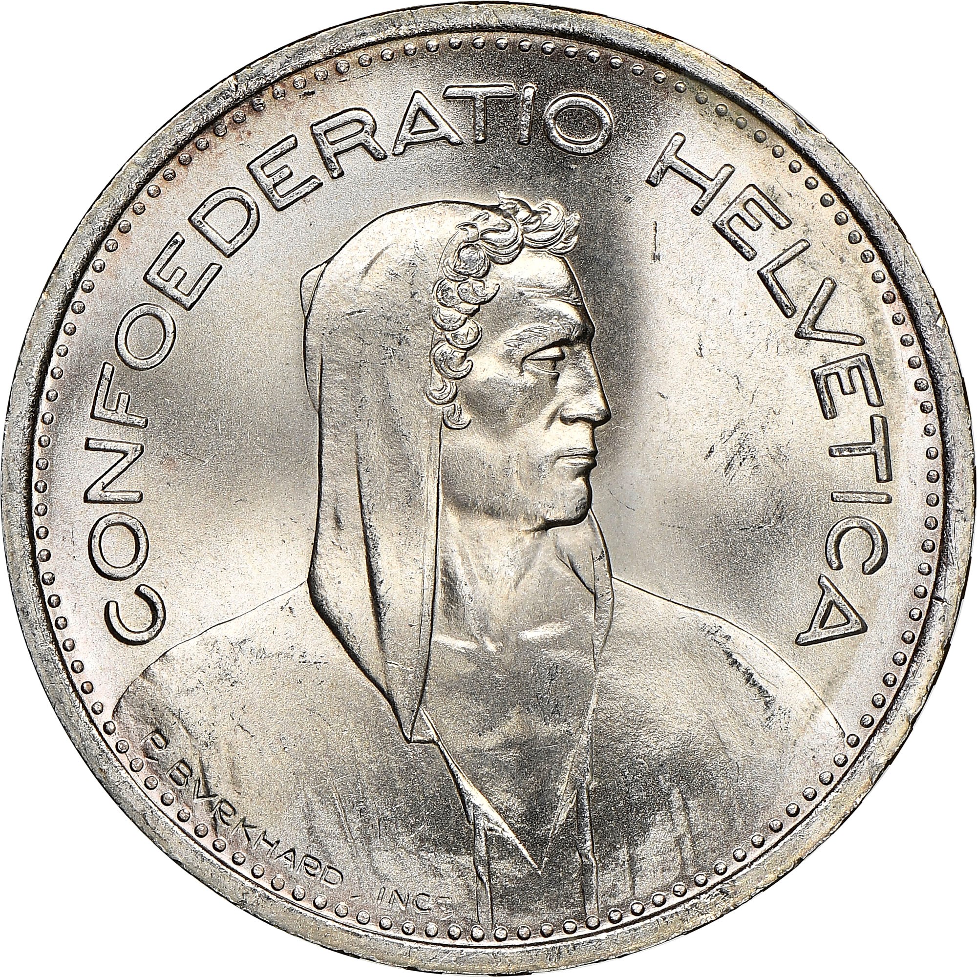 Switzerland 5 Francs KM 40 Prices & Values | NGC