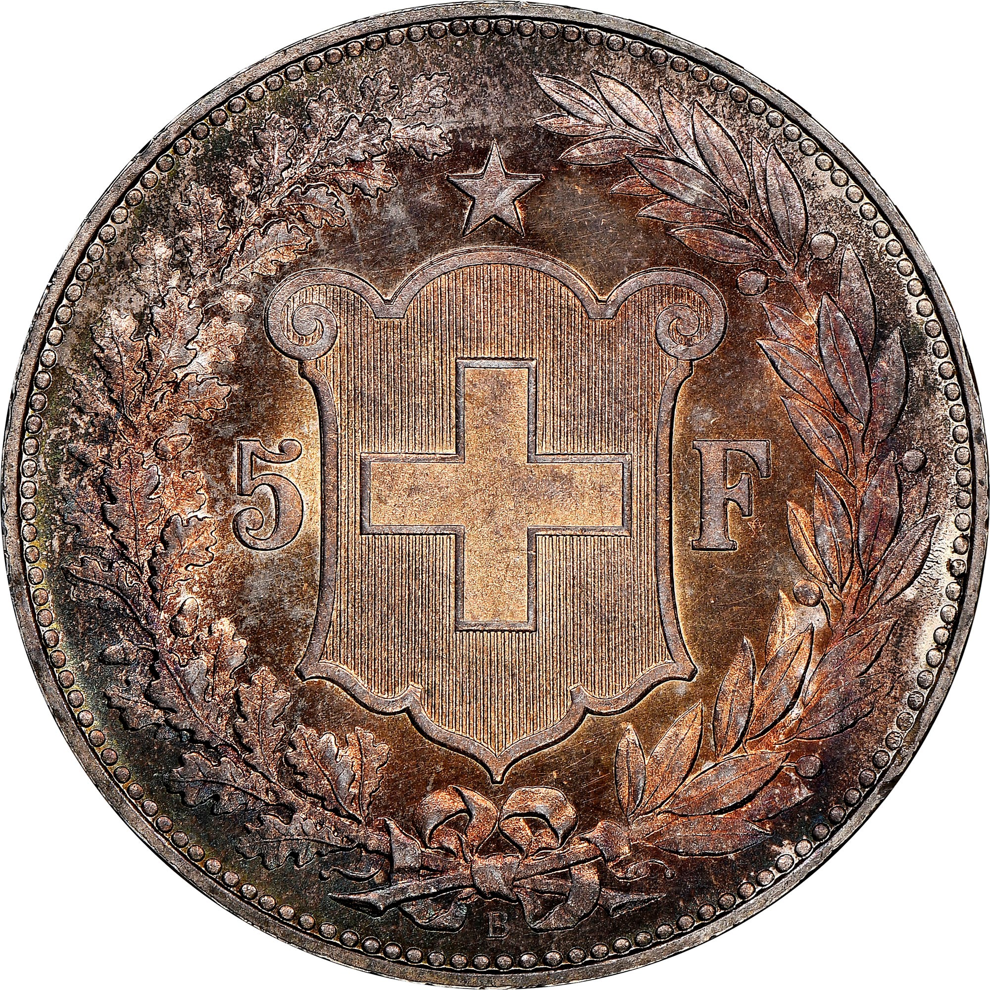 Switzerland 5 Francs KM 34 Prices & Values | NGC