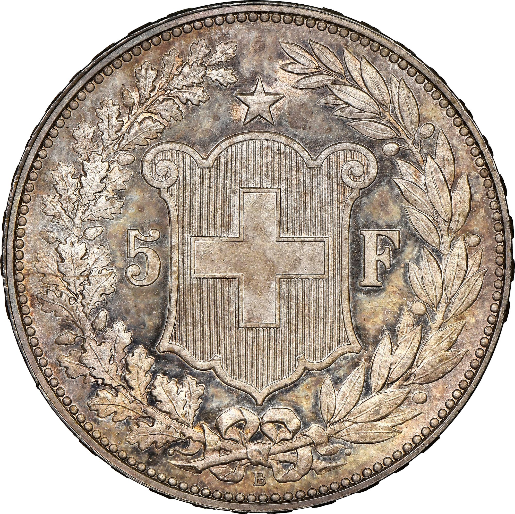 Switzerland 5 Francs KM 34 Prices & Values | NGC