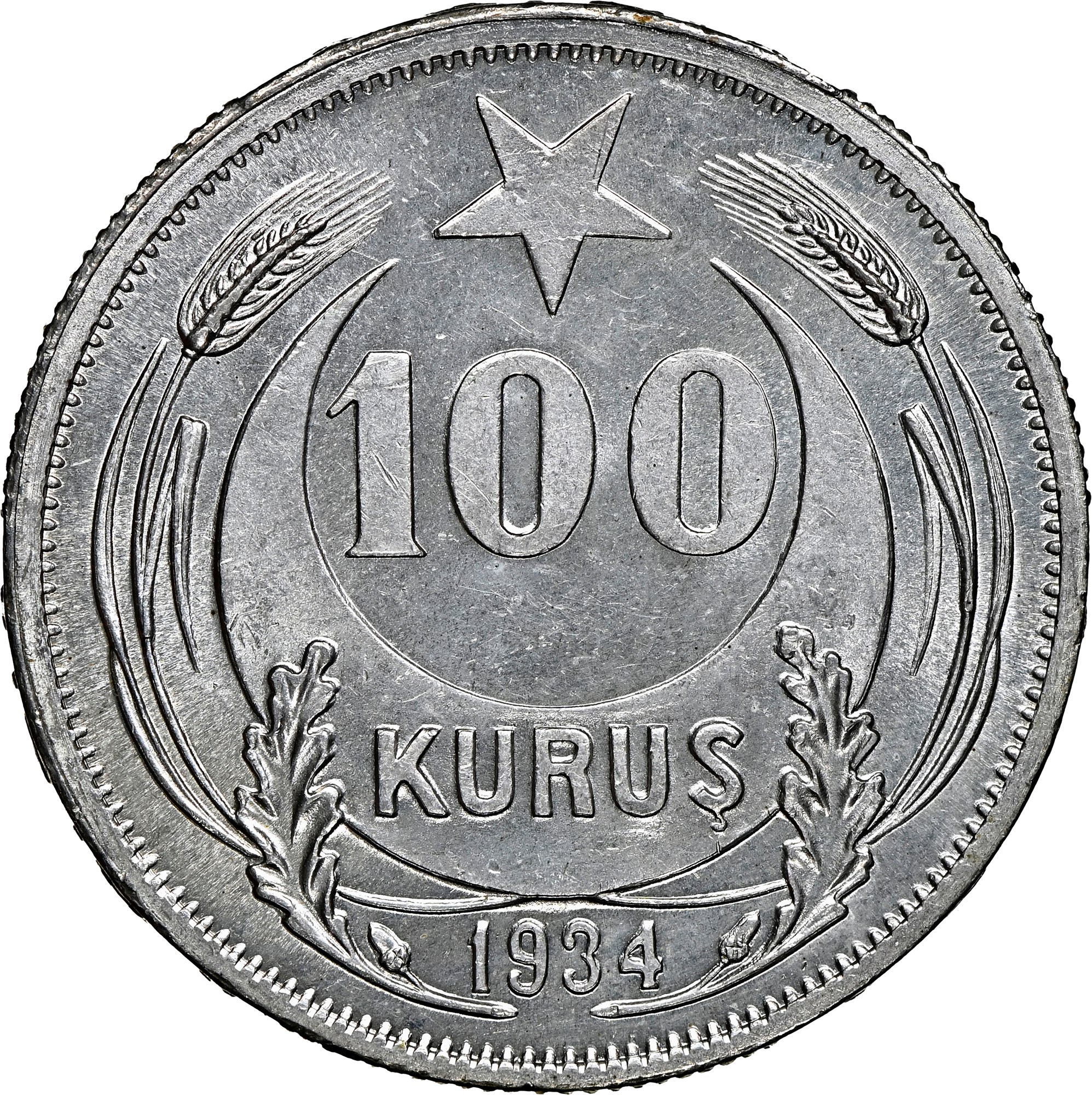 Turkey 100 Kurus KM 860.2 Prices & Values | NGC