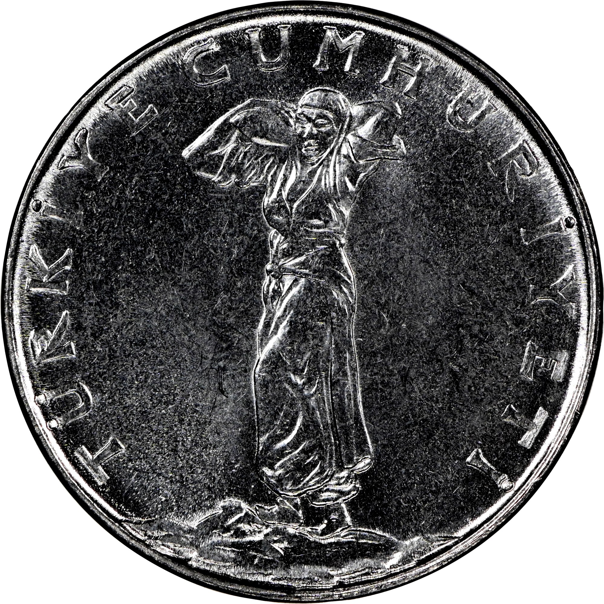 Turkey 25 Kurus KM 892.3 Prices & Values | NGC