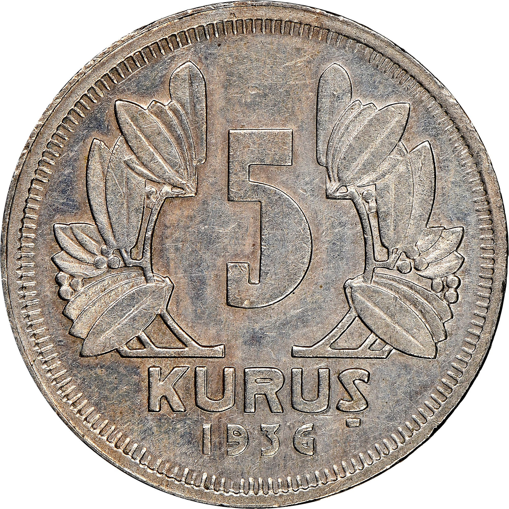 Turkey 5 Kurus KM 862 Prices & Values | NGC
