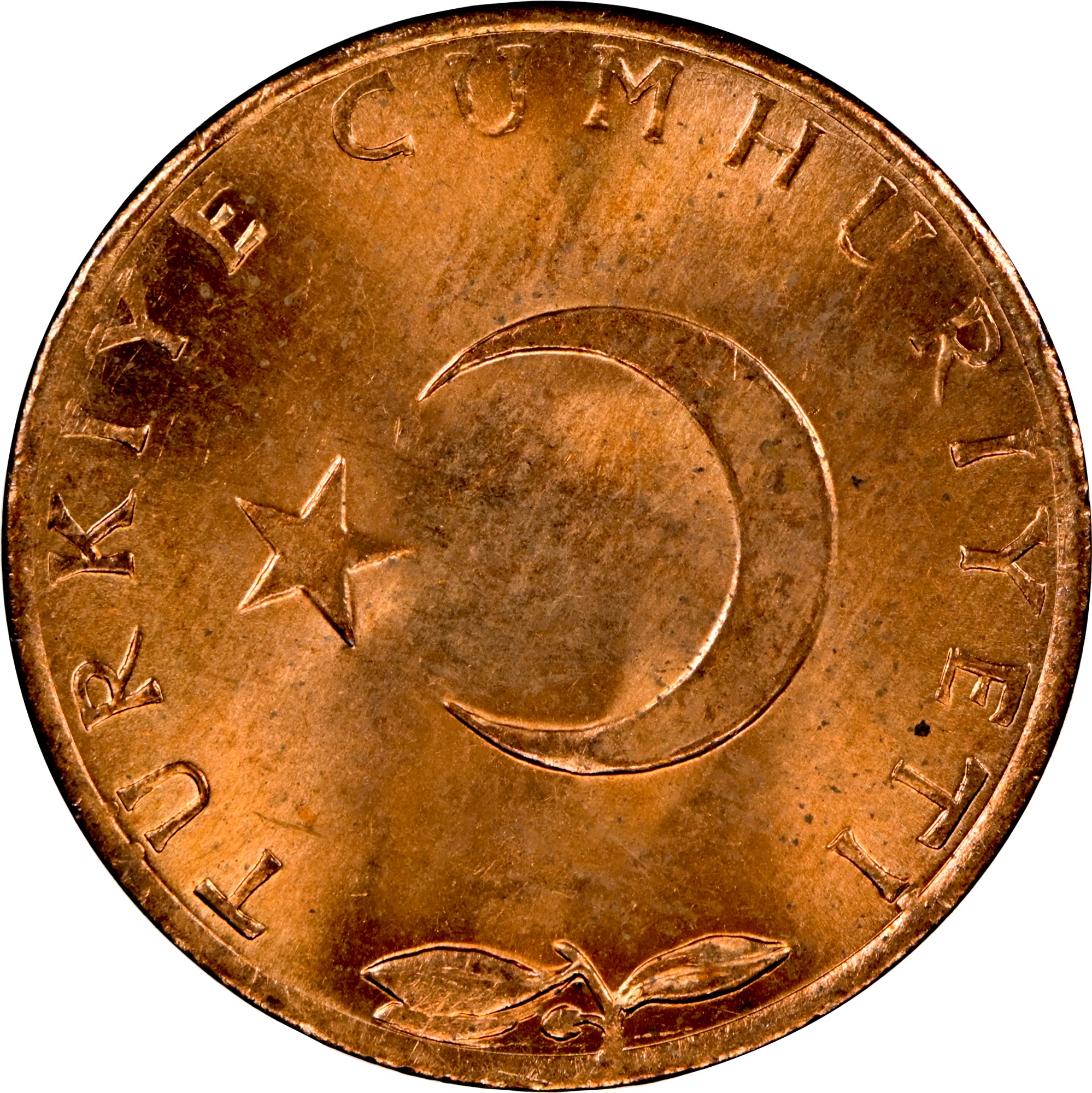 Turkey 5 Kurus KM 890.3 Prices & Values | NGC