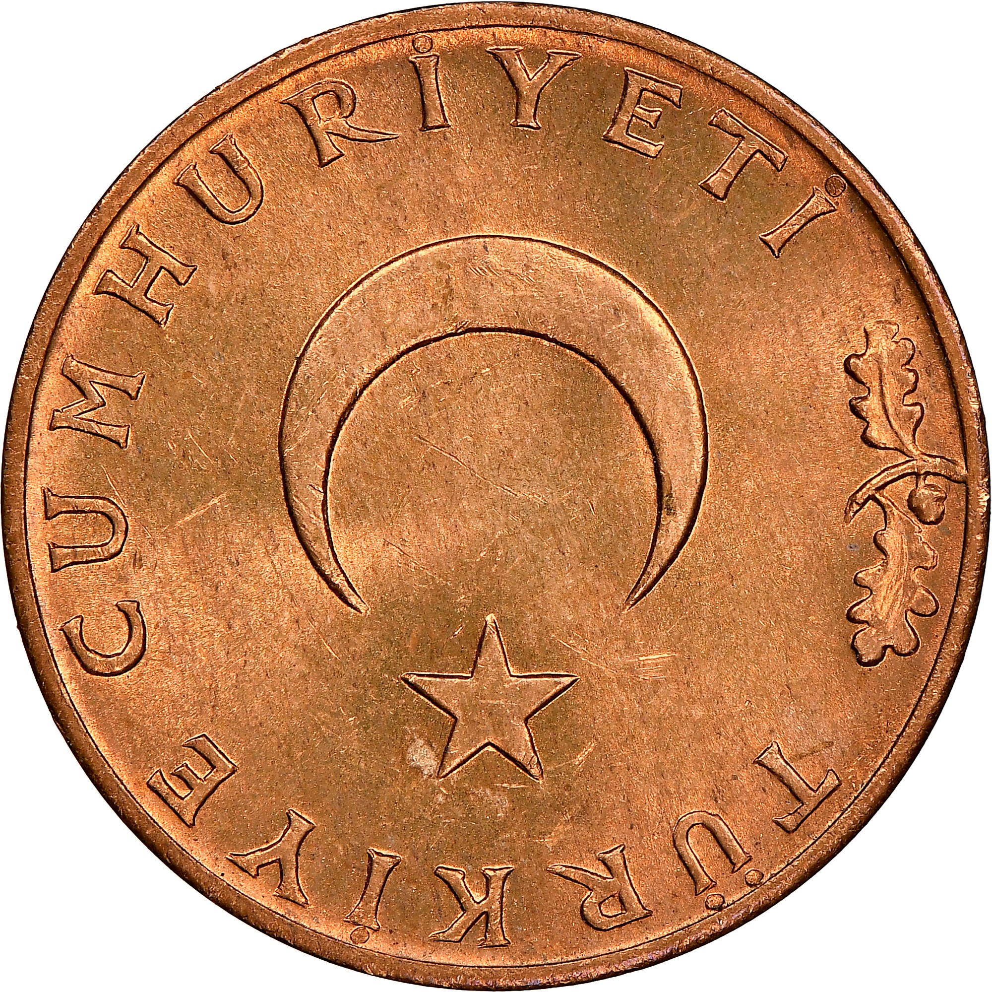 Turkey 10 Kurus KM 891.1 Prices & Values | NGC