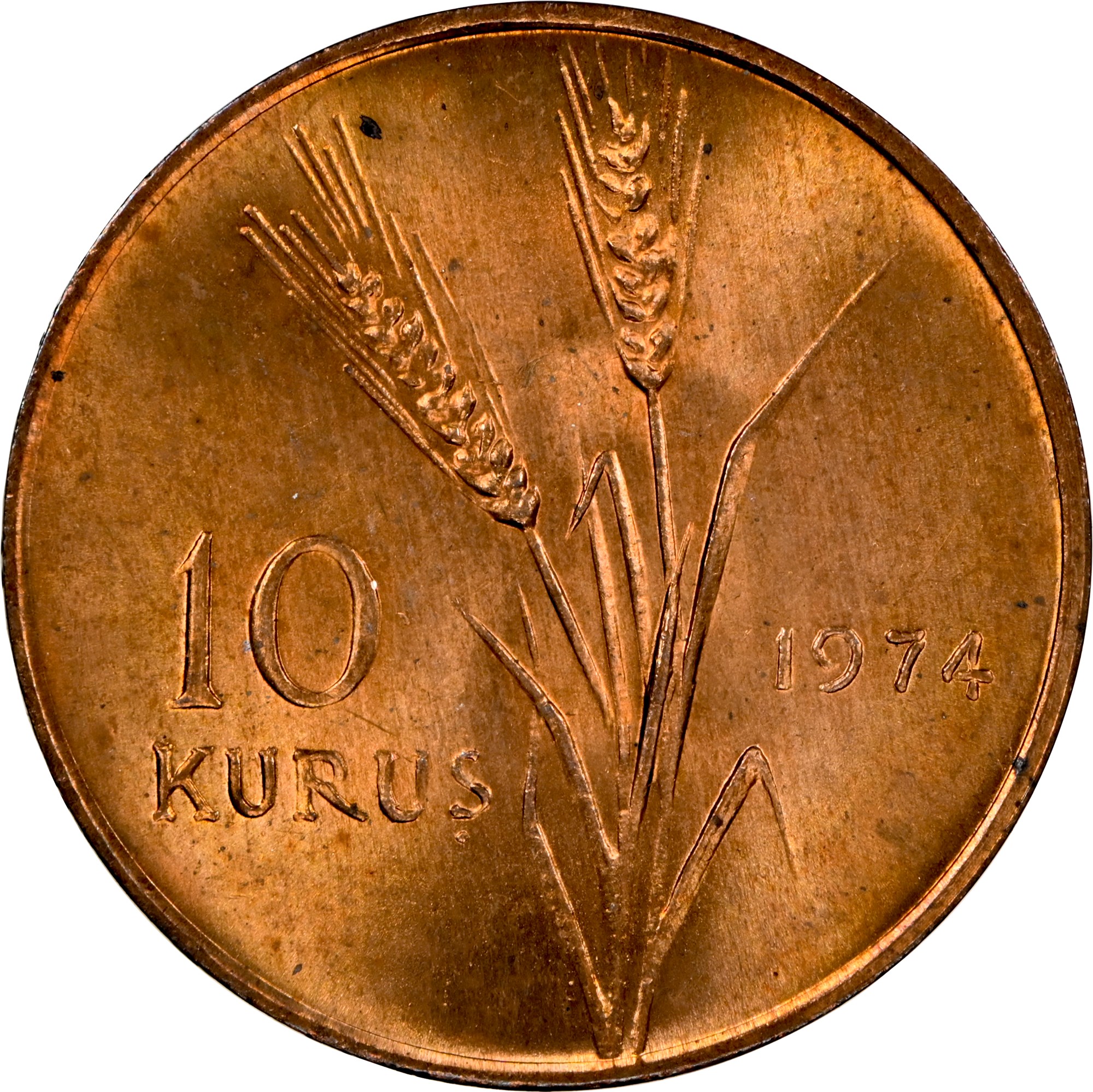 Turkey 10 Kurus KM 891.3 Prices & Values | NGC