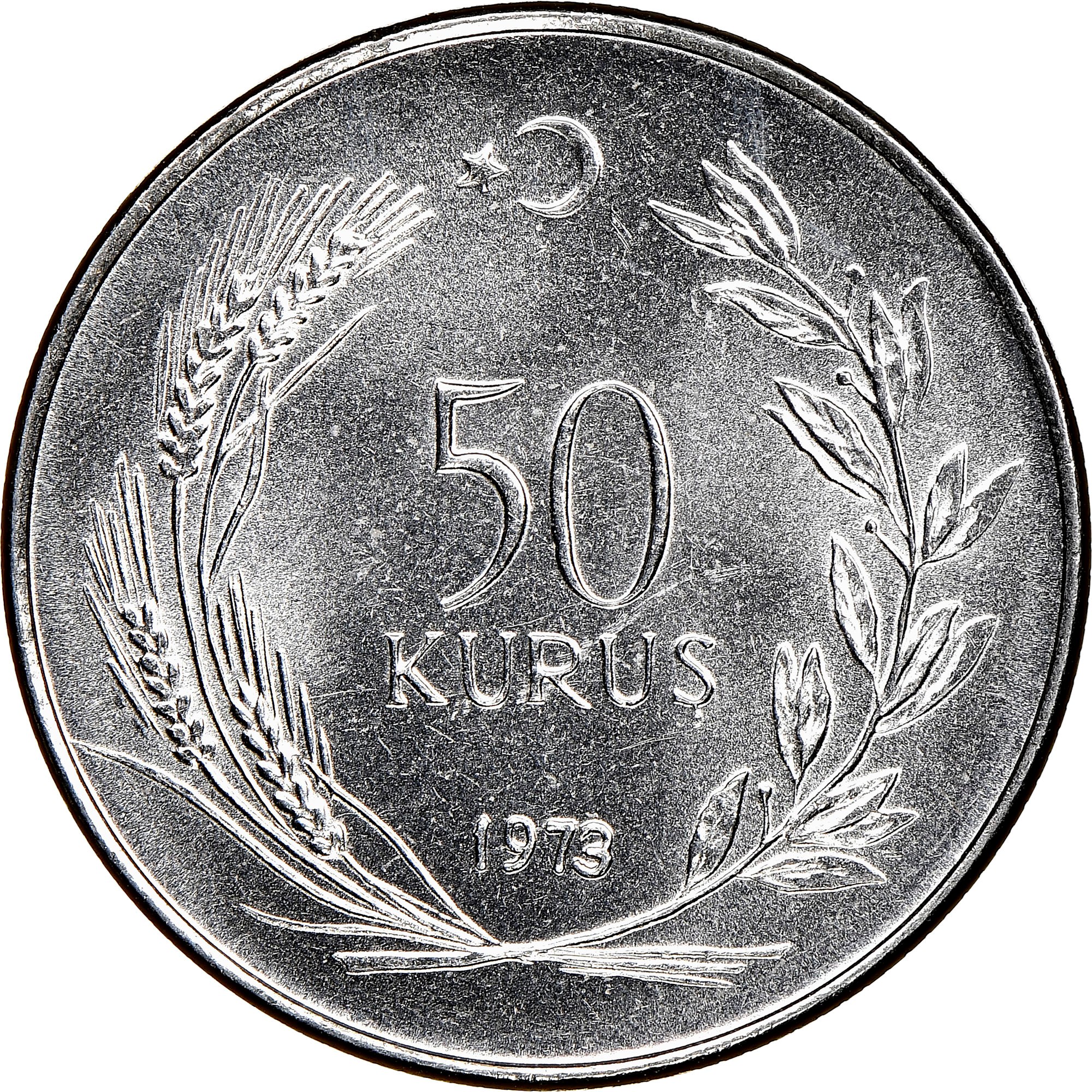 Turkey 50 Kurus KM 899 Prices & Values | NGC