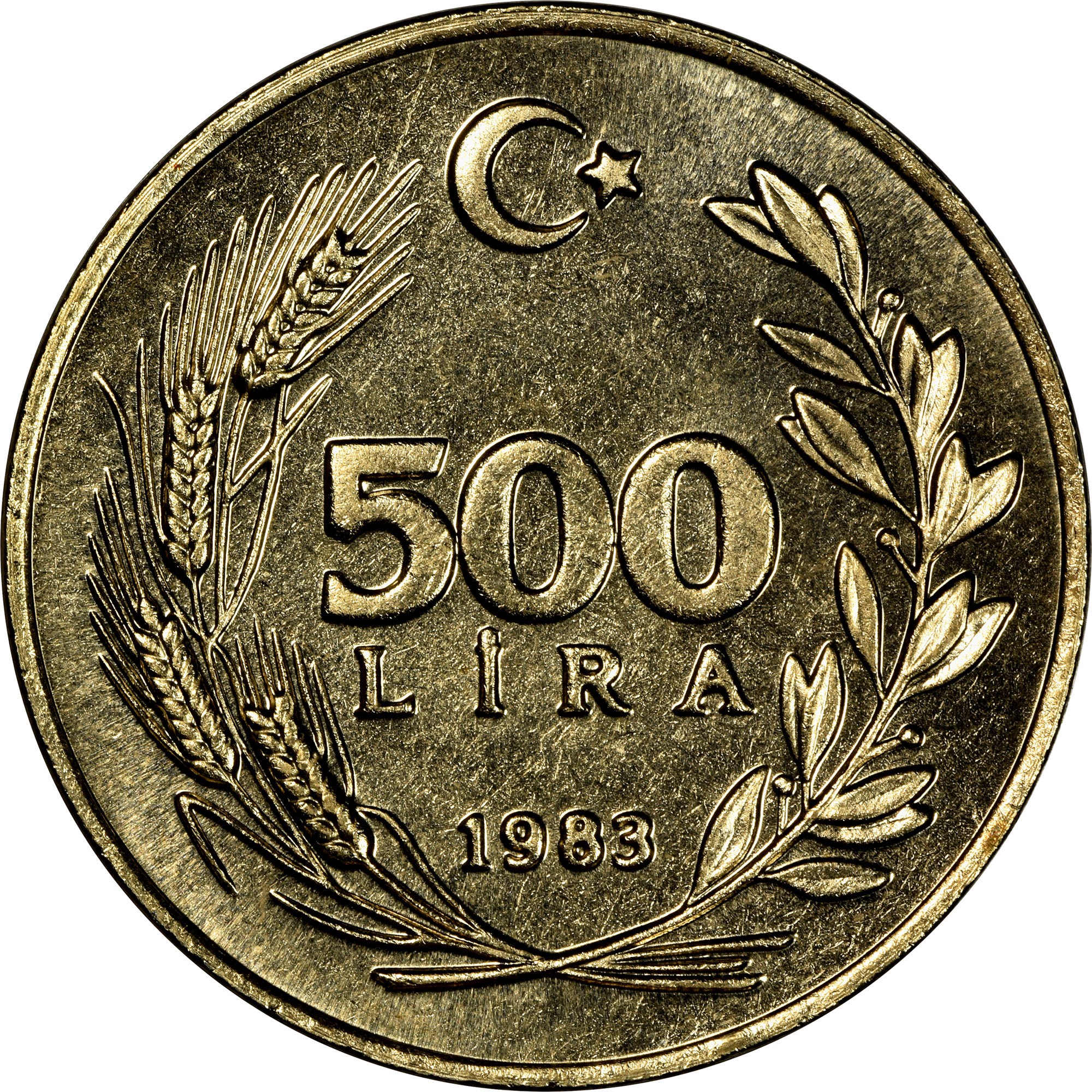 Turkey 500 Lira KM 957 Prices & Values | NGC