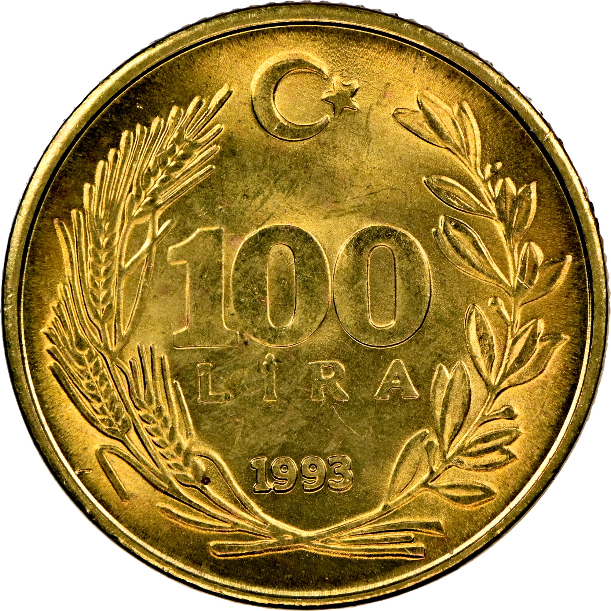 Turkey 100 Lira KM 988 Prices Values NGC