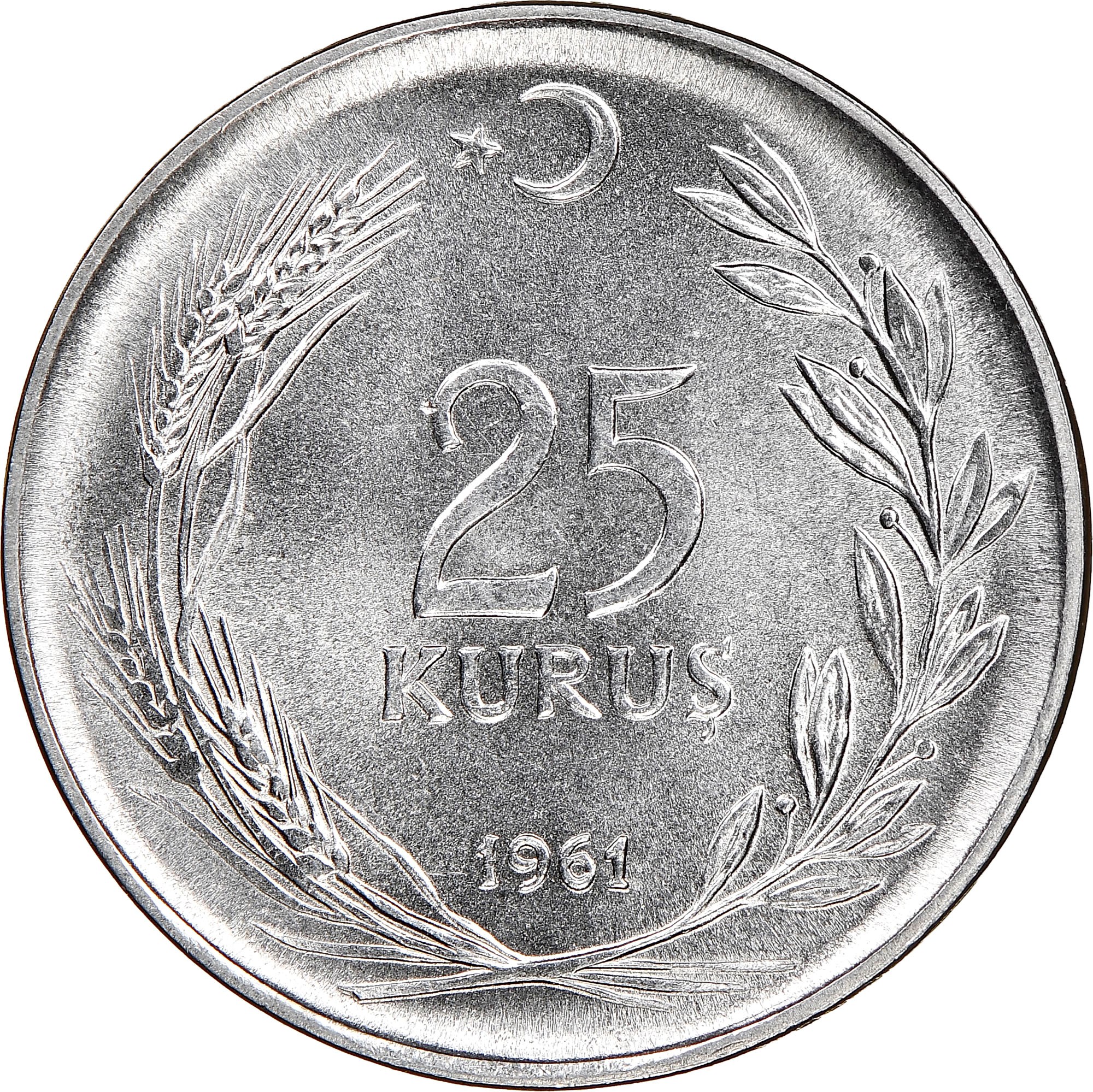Turkey 25 Kurus KM 892.2 Prices & Values | NGC