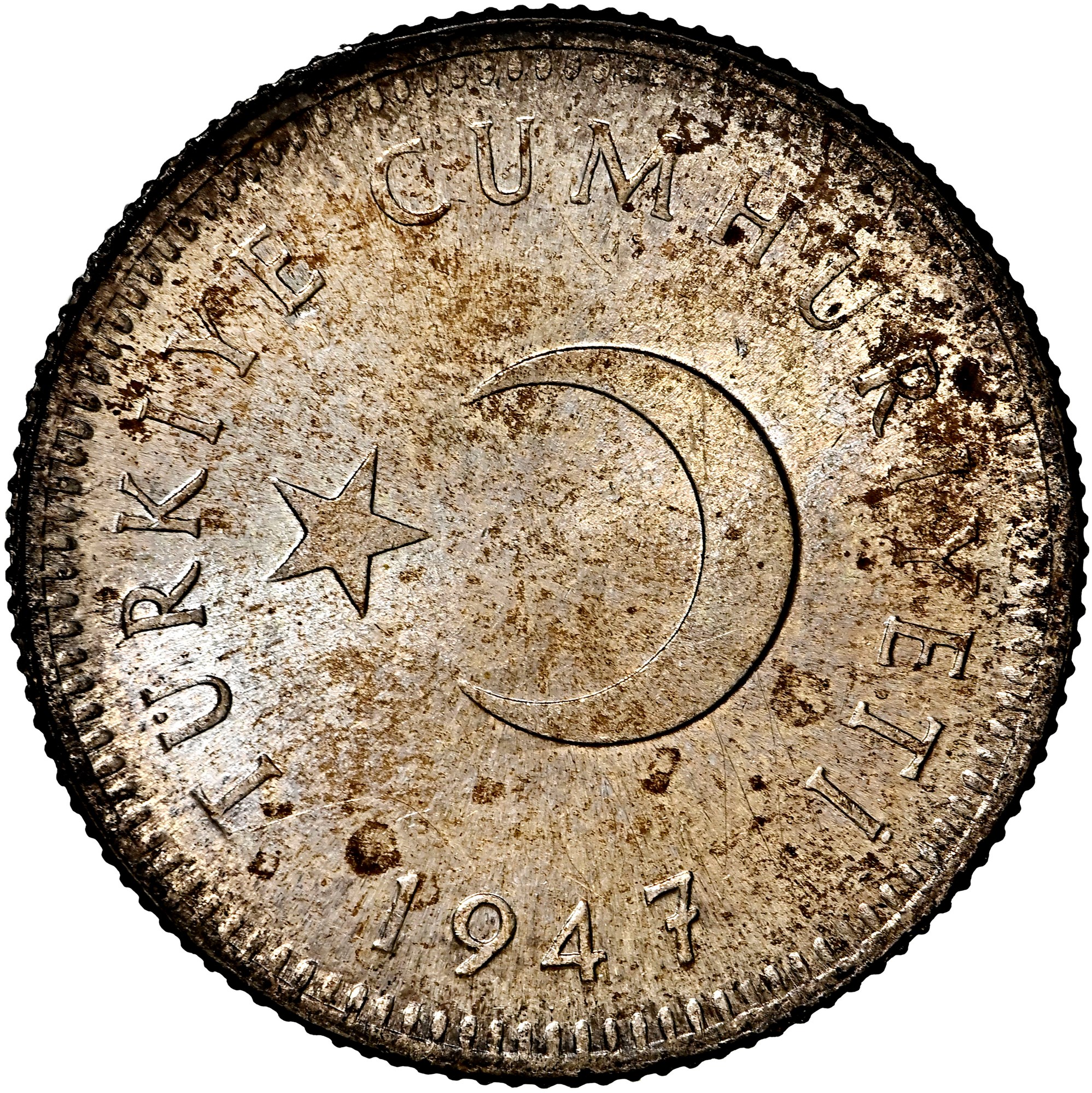 Turkey 50 Kurus KM 882 Prices & Values | NGC