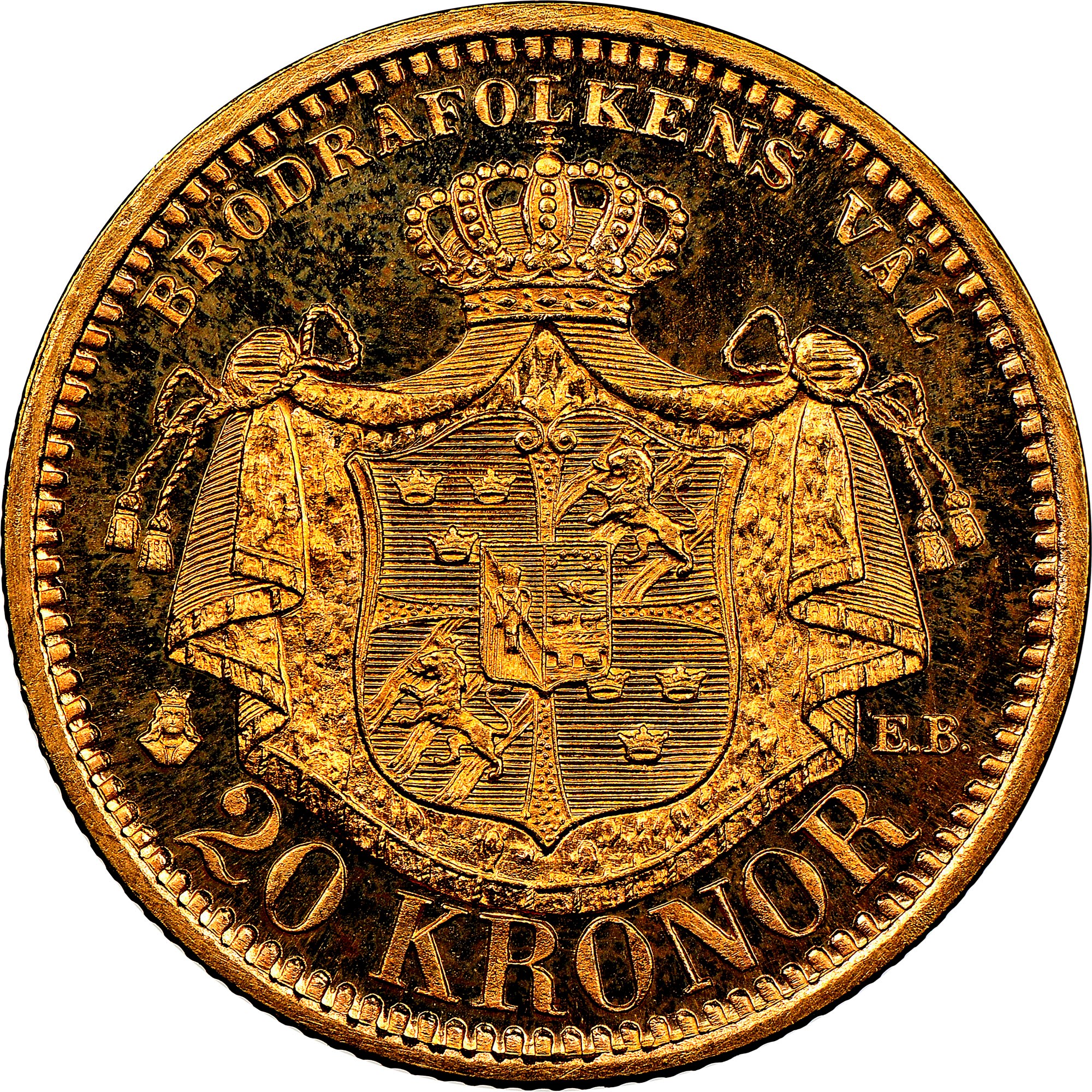 Sweden 20 Kronor KM 765 Prices & Values | NGC