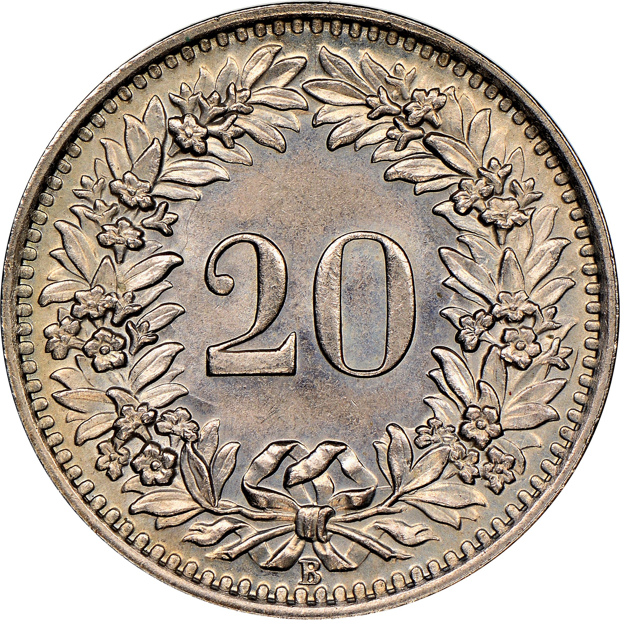 Switzerland 20 Rappen KM 29a Prices & Values | NGC