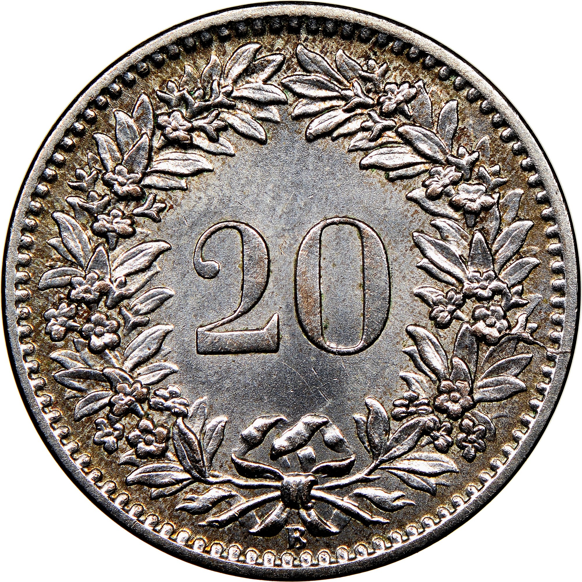 Switzerland 20 Rappen KM 7 Prices & Values | NGC