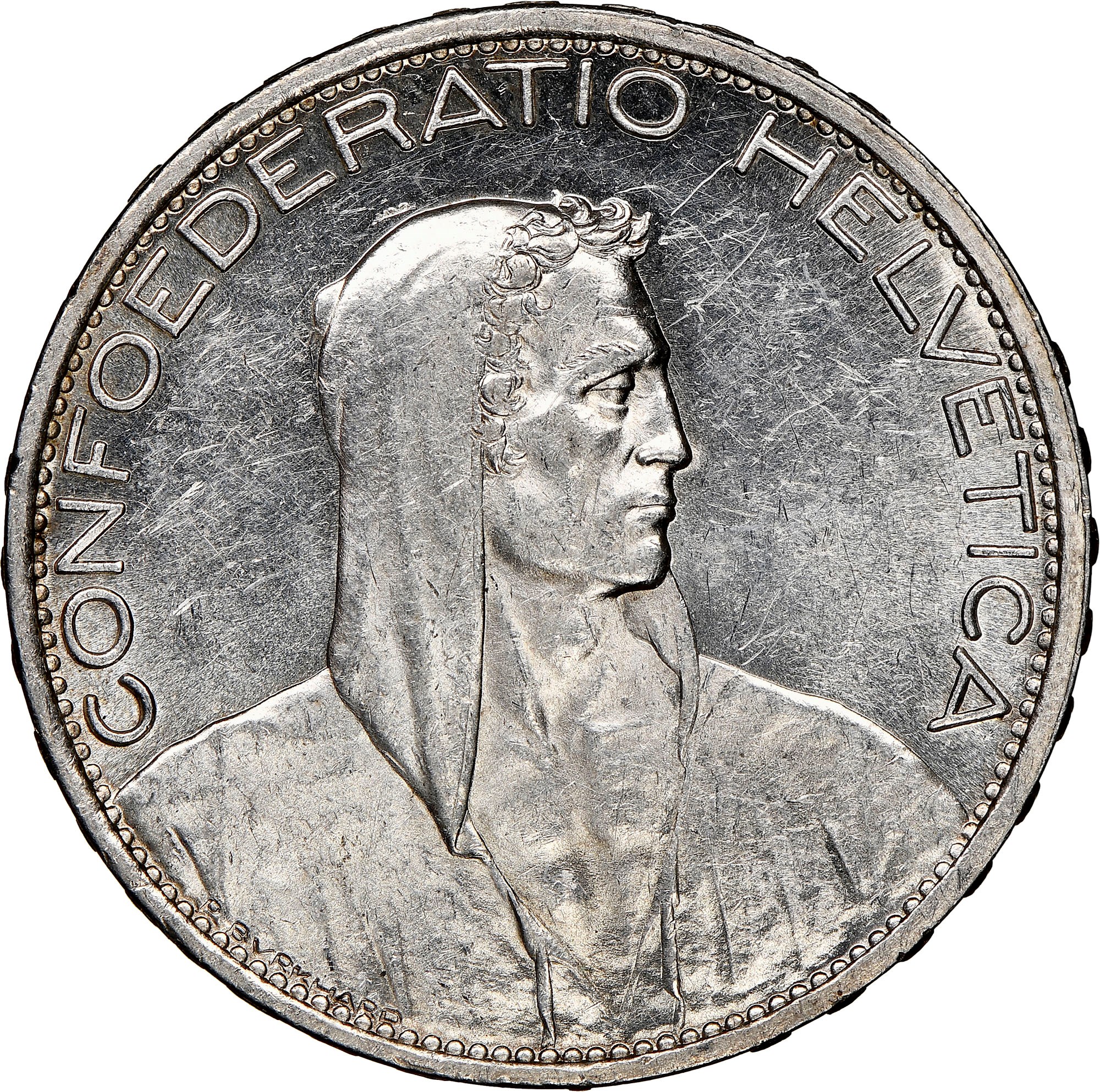 Switzerland 5 Francs KM 38 Prices & Values | NGC