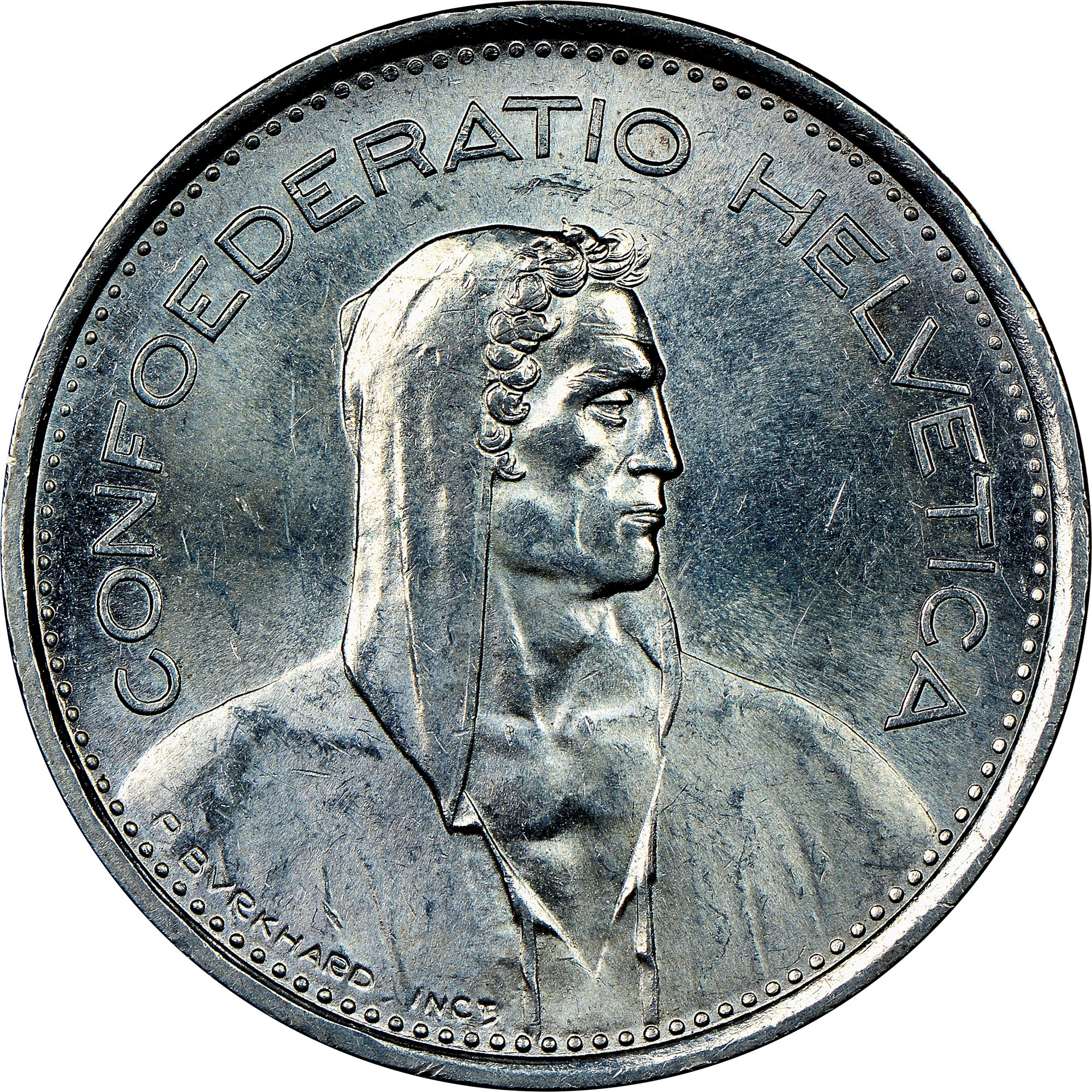 Switzerland 5 Francs KM 40 Prices & Values | NGC