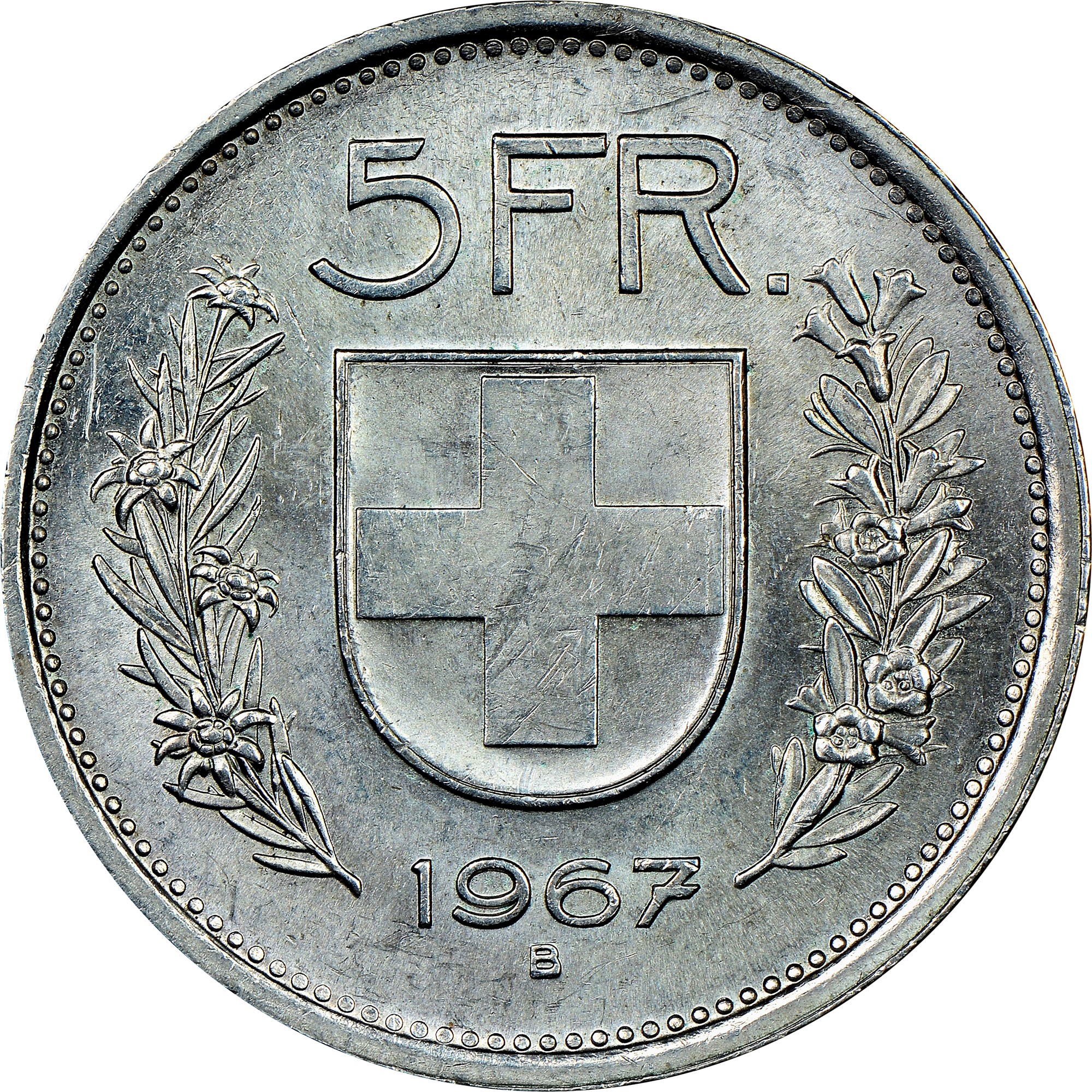 Switzerland 5 Francs KM 40 Prices & Values | NGC