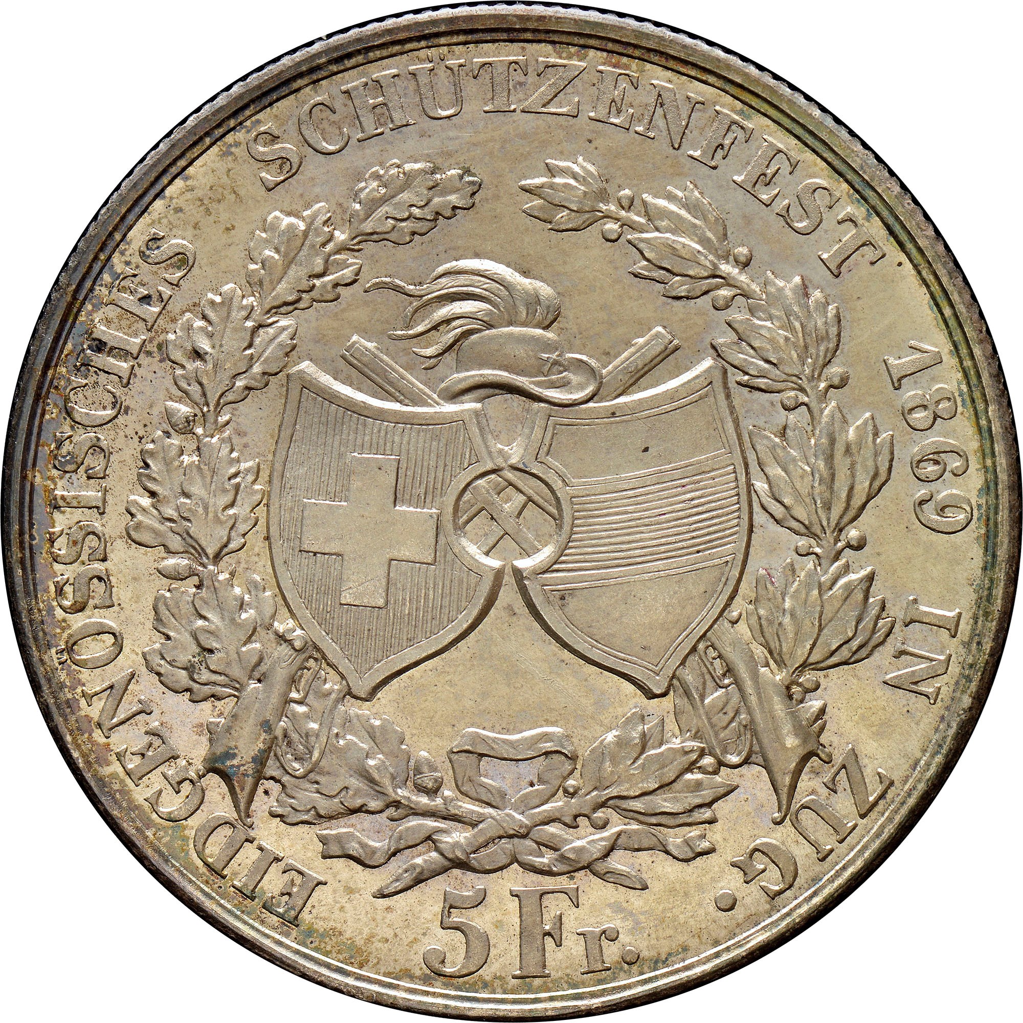 Switzerland 5 Francs X S10 Prices & Values | NGC