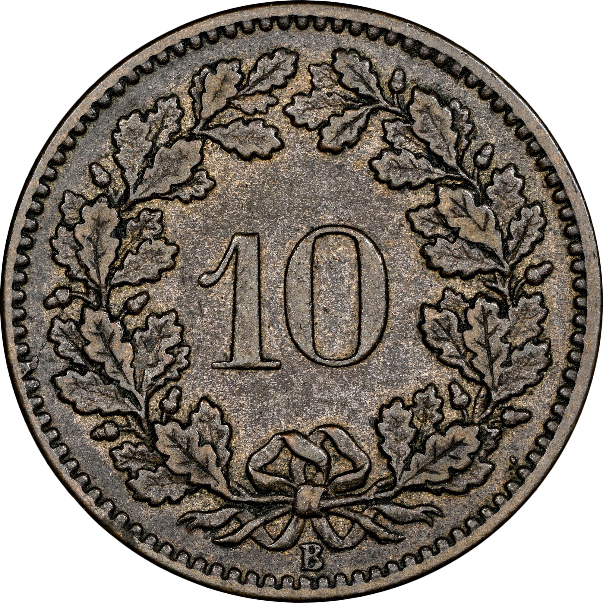 Switzerland 10 Rappen KM 6 Prices & Values | NGC