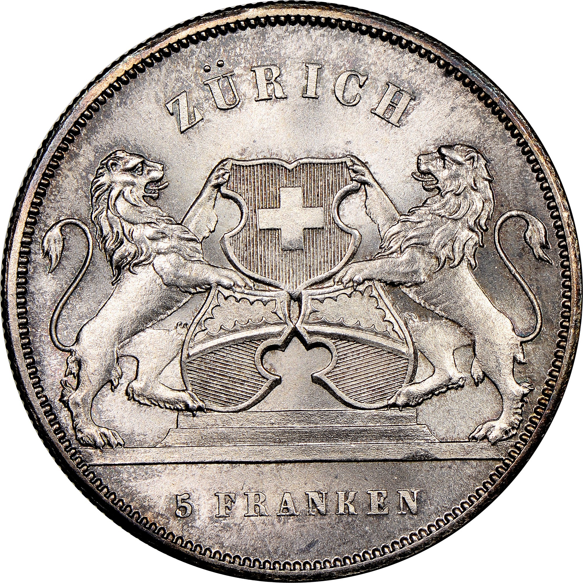 Switzerland 5 Francs X S5 Prices & Values | NGC