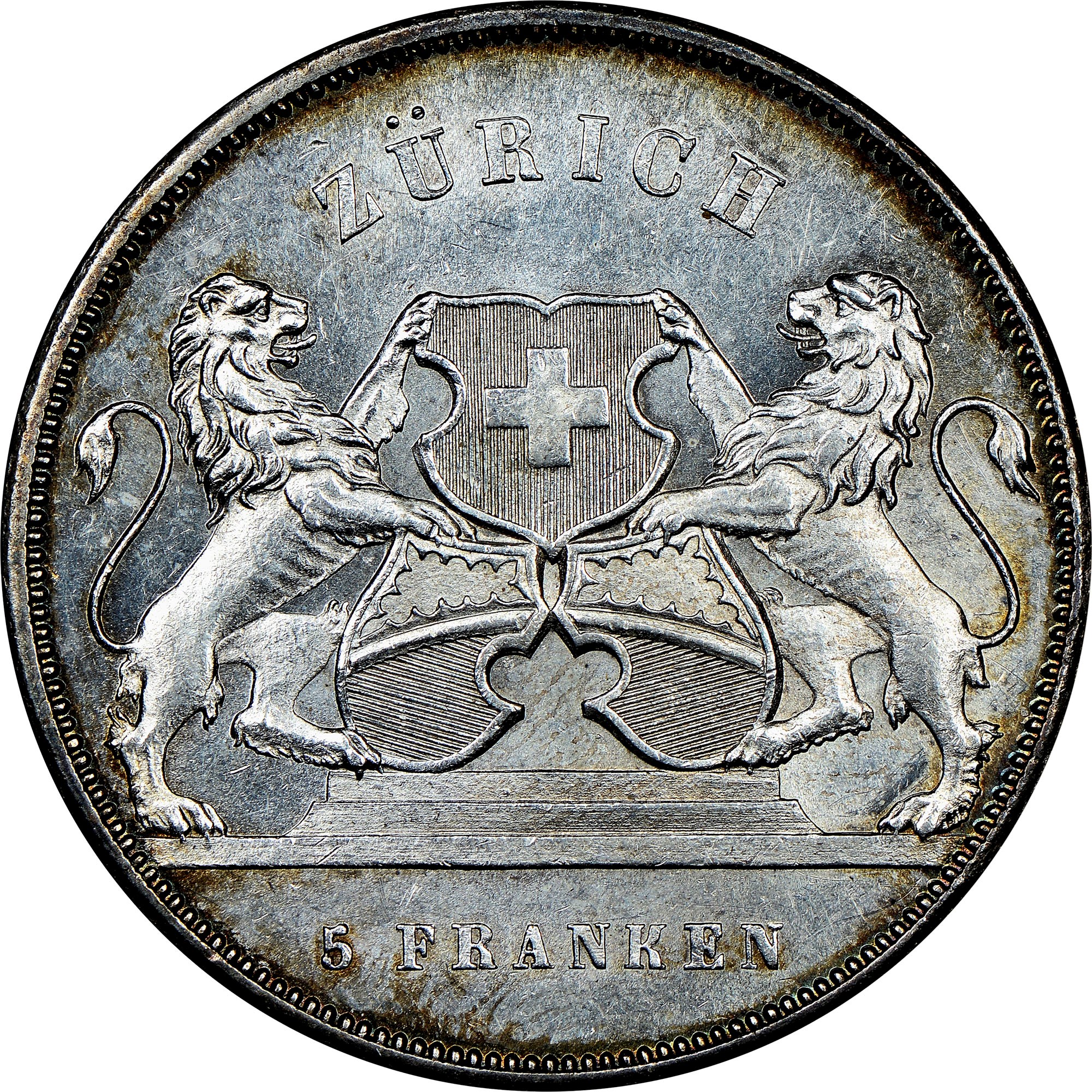 Switzerland 5 Francs X S5 Prices & Values | NGC