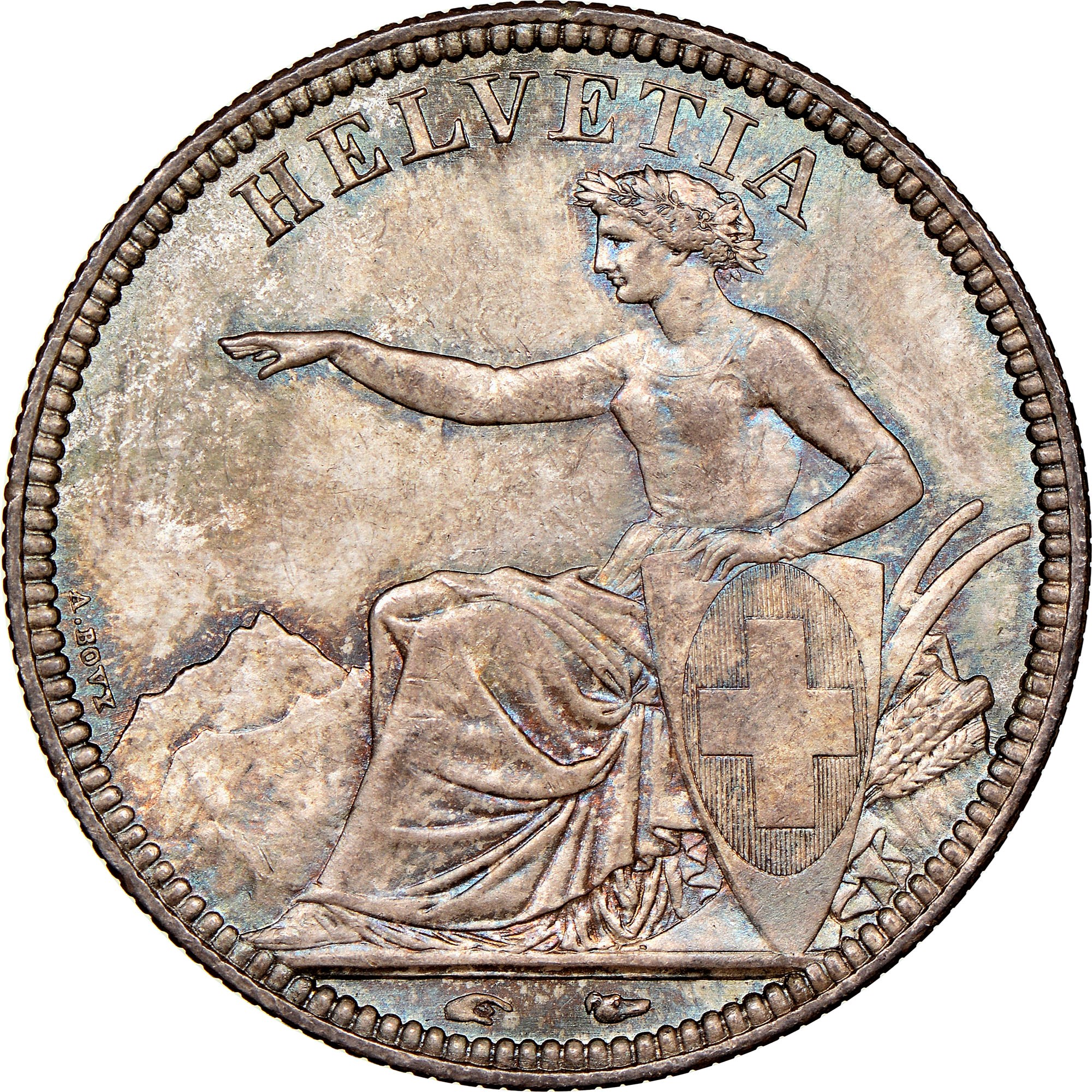 Switzerland 5 Francs KM 11 Prices & Values | NGC