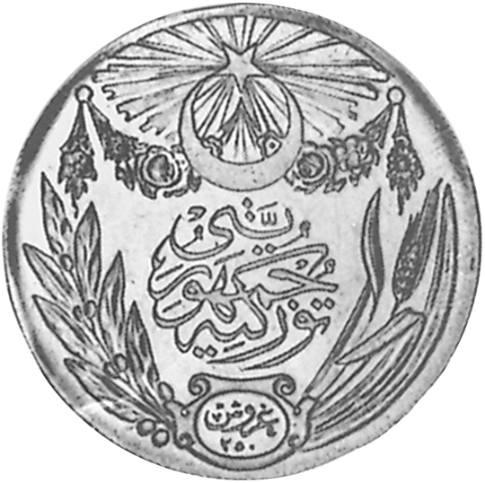 Turkey 250 Kurush KM 847 Prices & Values | NGC